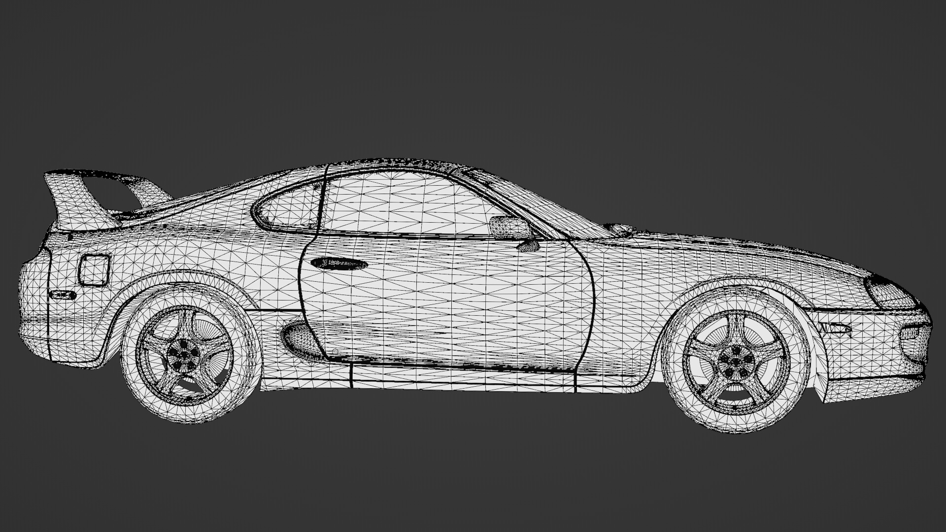 Toyota Supra 1998 for DAZ Studio by nerdadantes