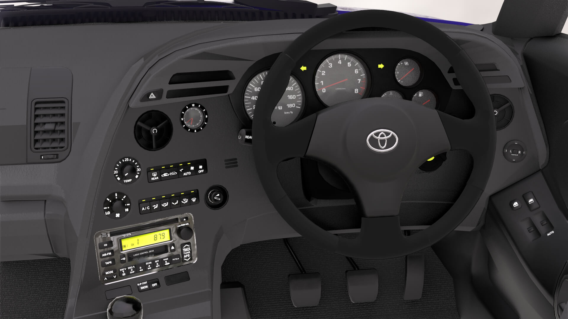 Toyota Supra 1998 for DAZ Studio by nerdadantes
