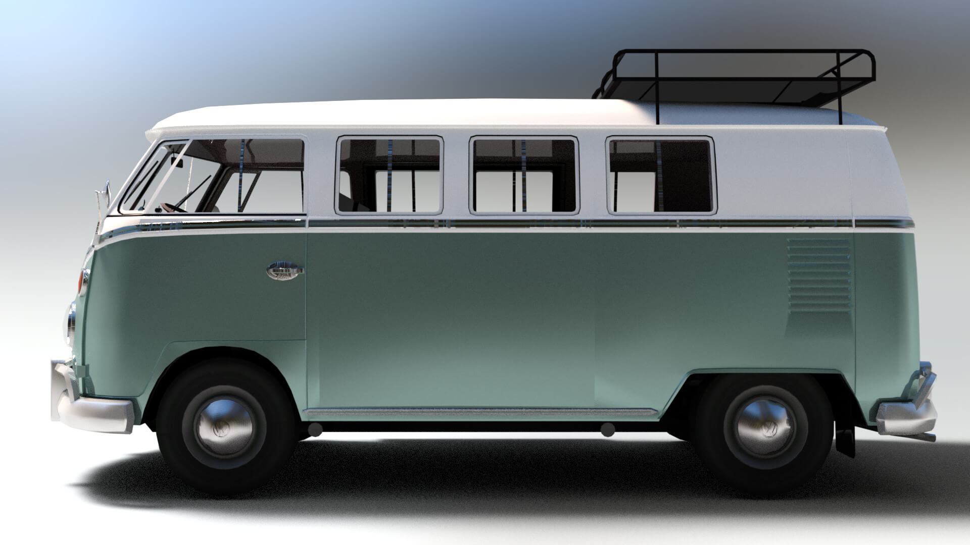 Volkswagen Bus 1965 - Daz Content by nerdadantes