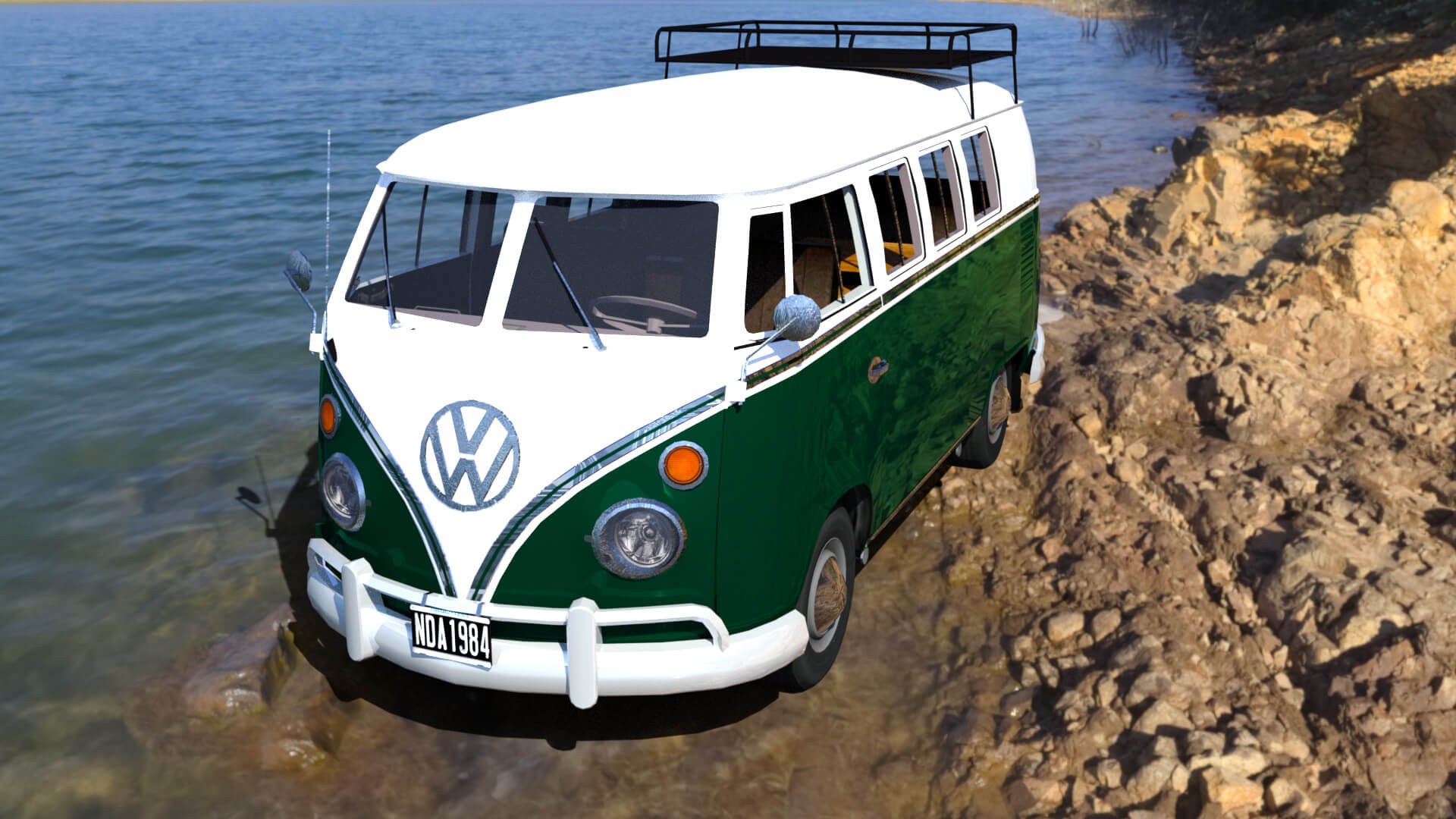 Volkswagen Bus 1965 - Daz Content by nerdadantes
