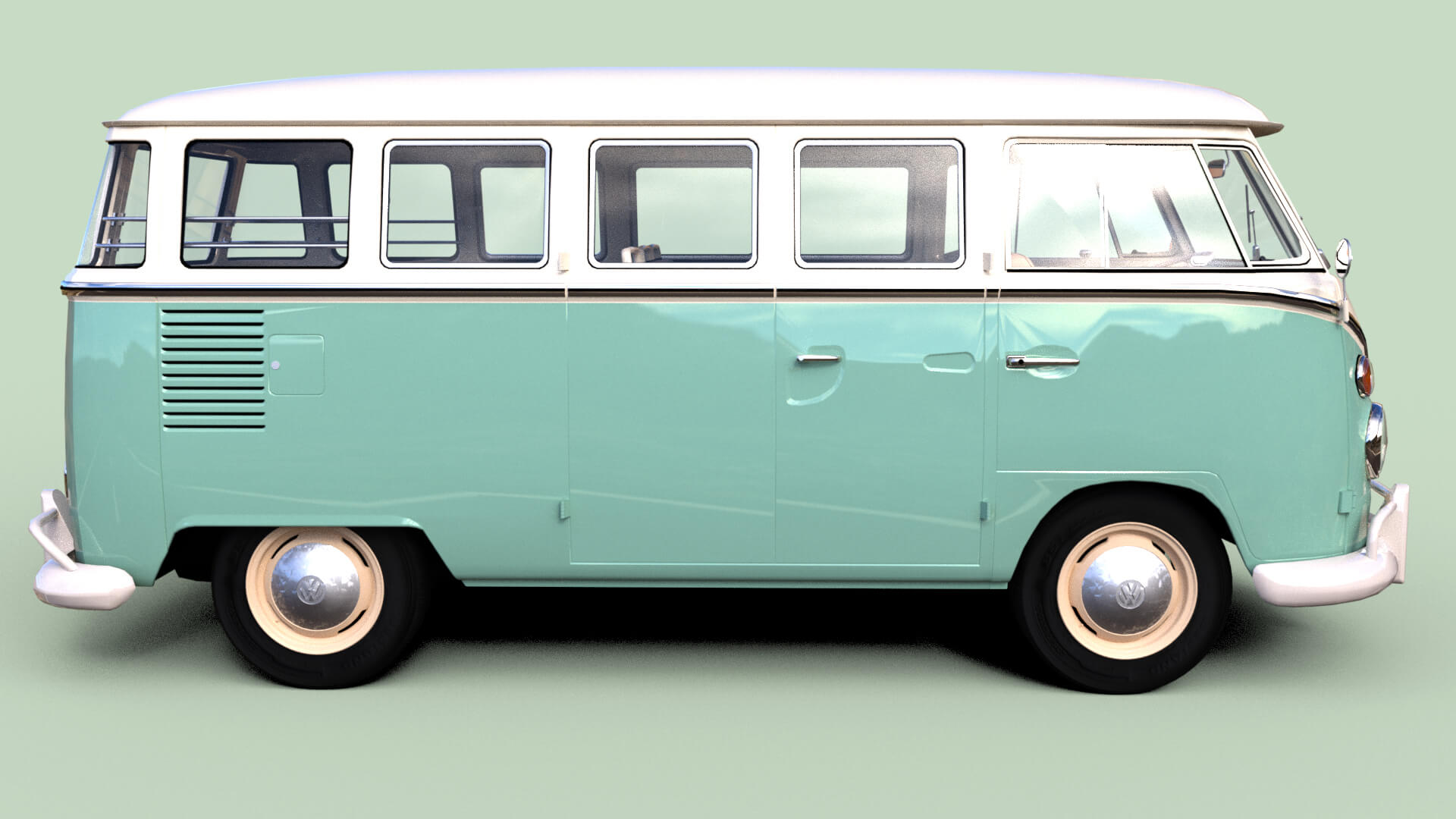 Volkswagen T1 1967 3D Model by nerdadantes