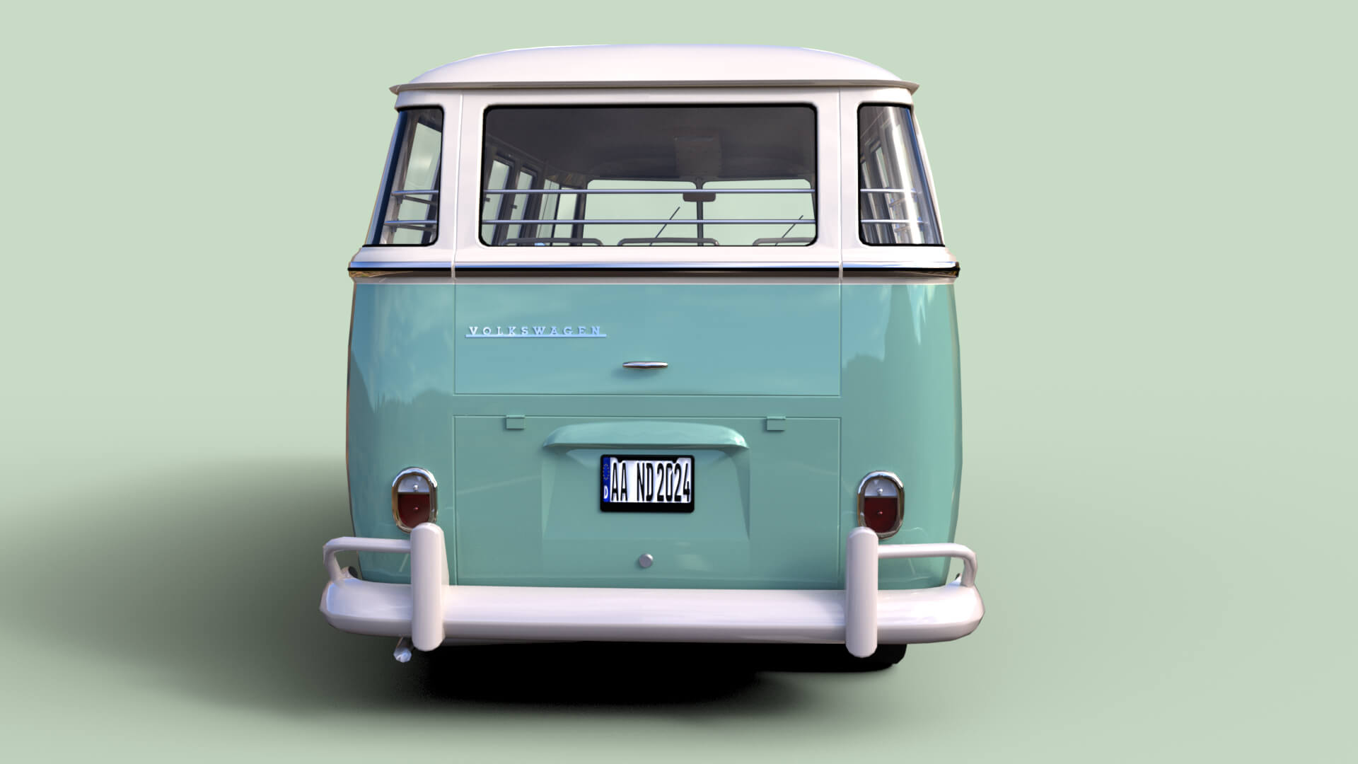 Volkswagen T1 1967 3D Model by nerdadantes