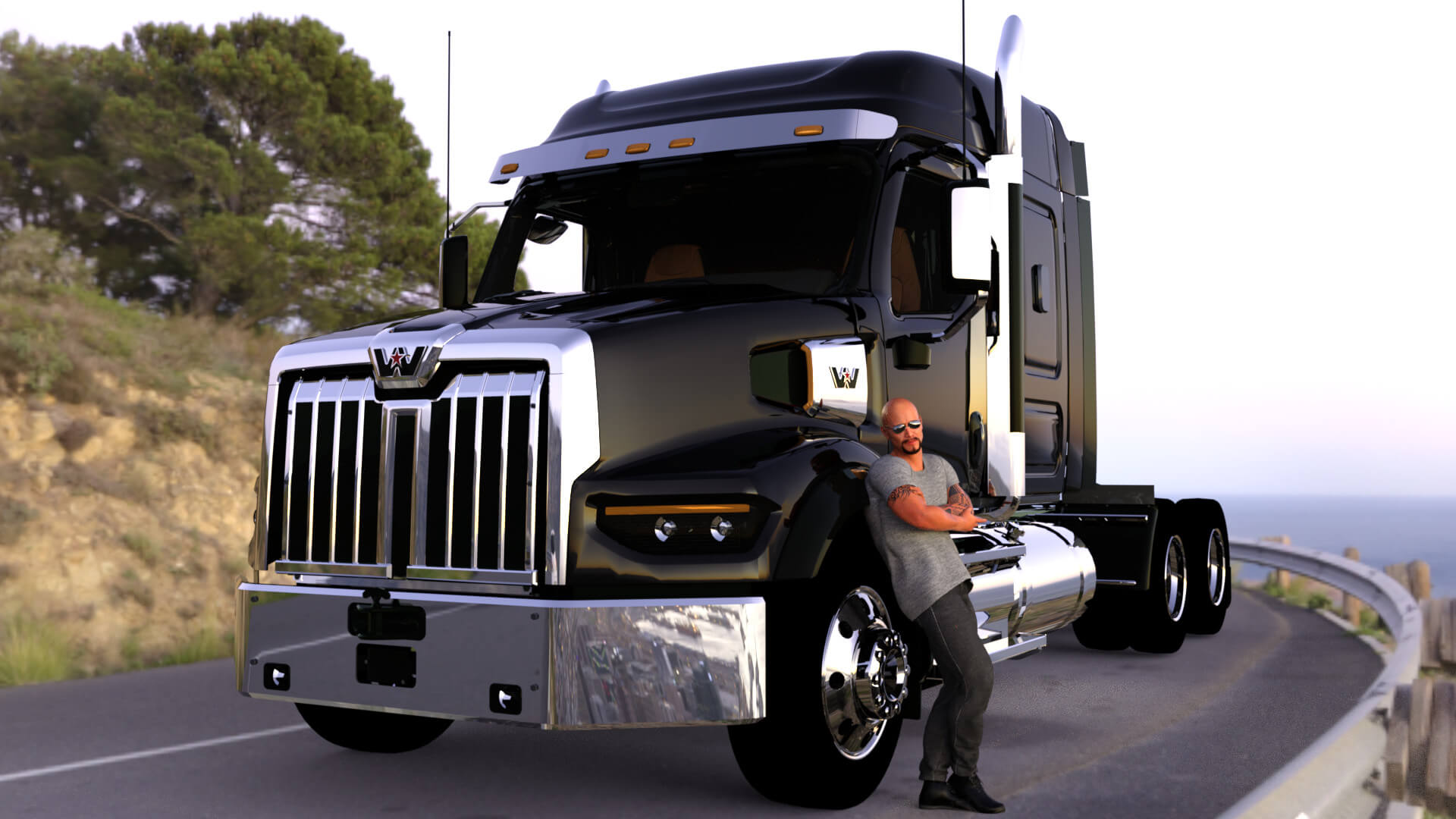 Western Star 49X - Daz Content by nerdadantes