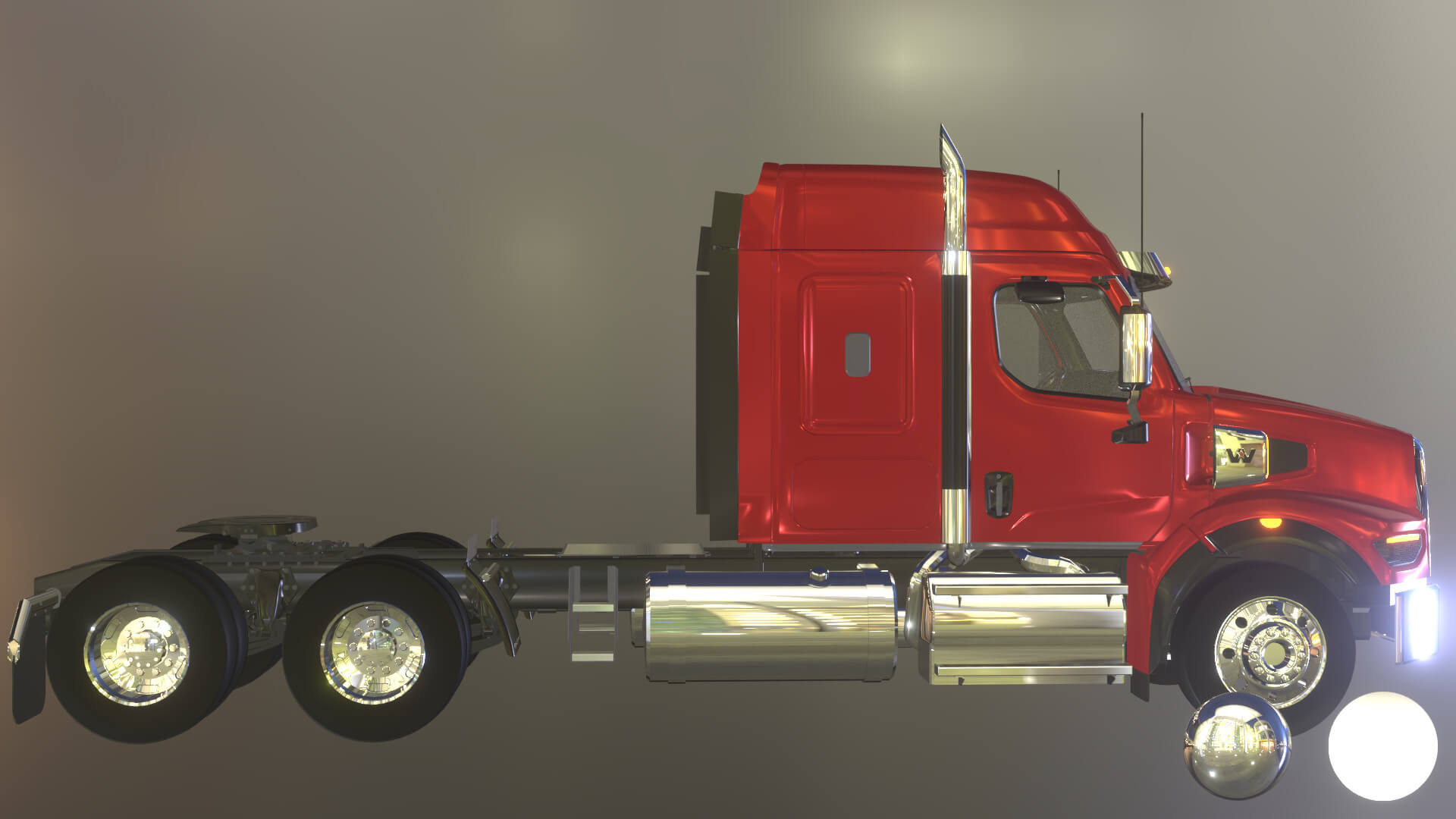 Western Star 49X - Daz Content by nerdadantes