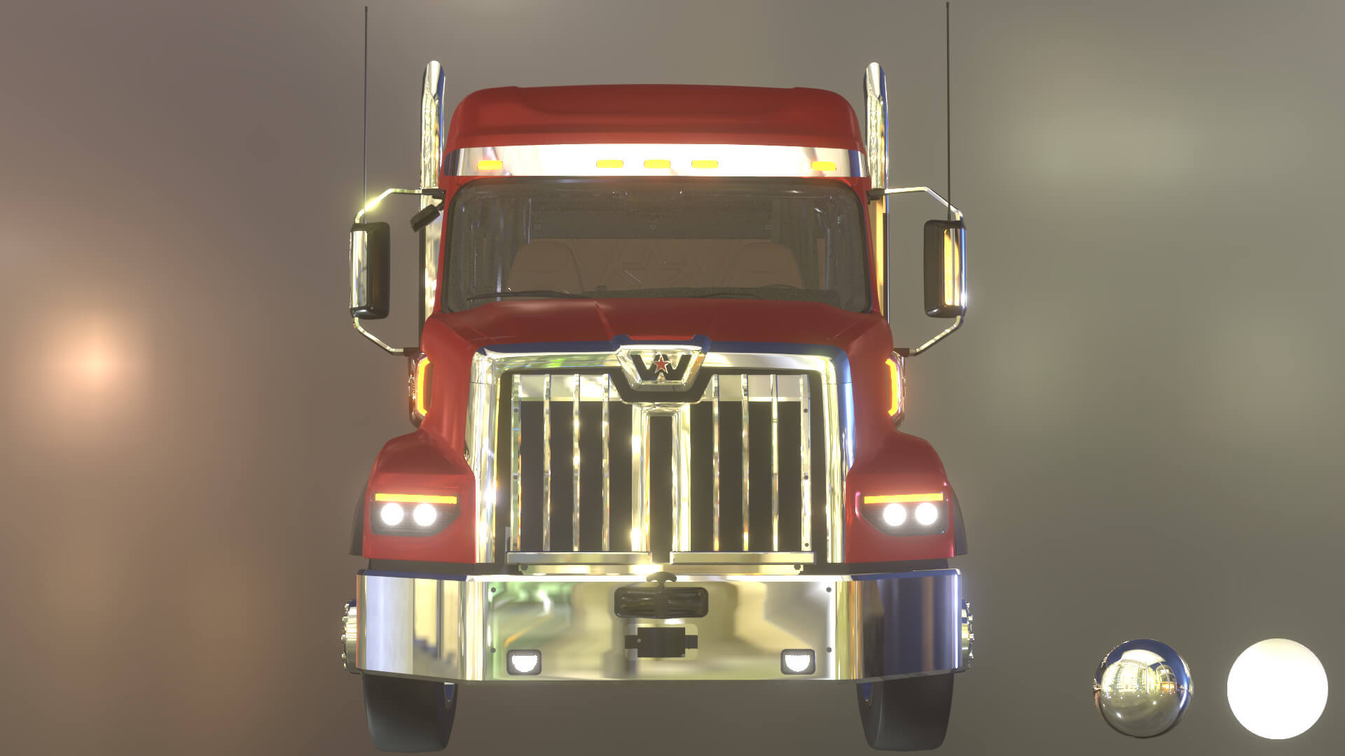 Western Star 49X - Daz Content by nerdadantes