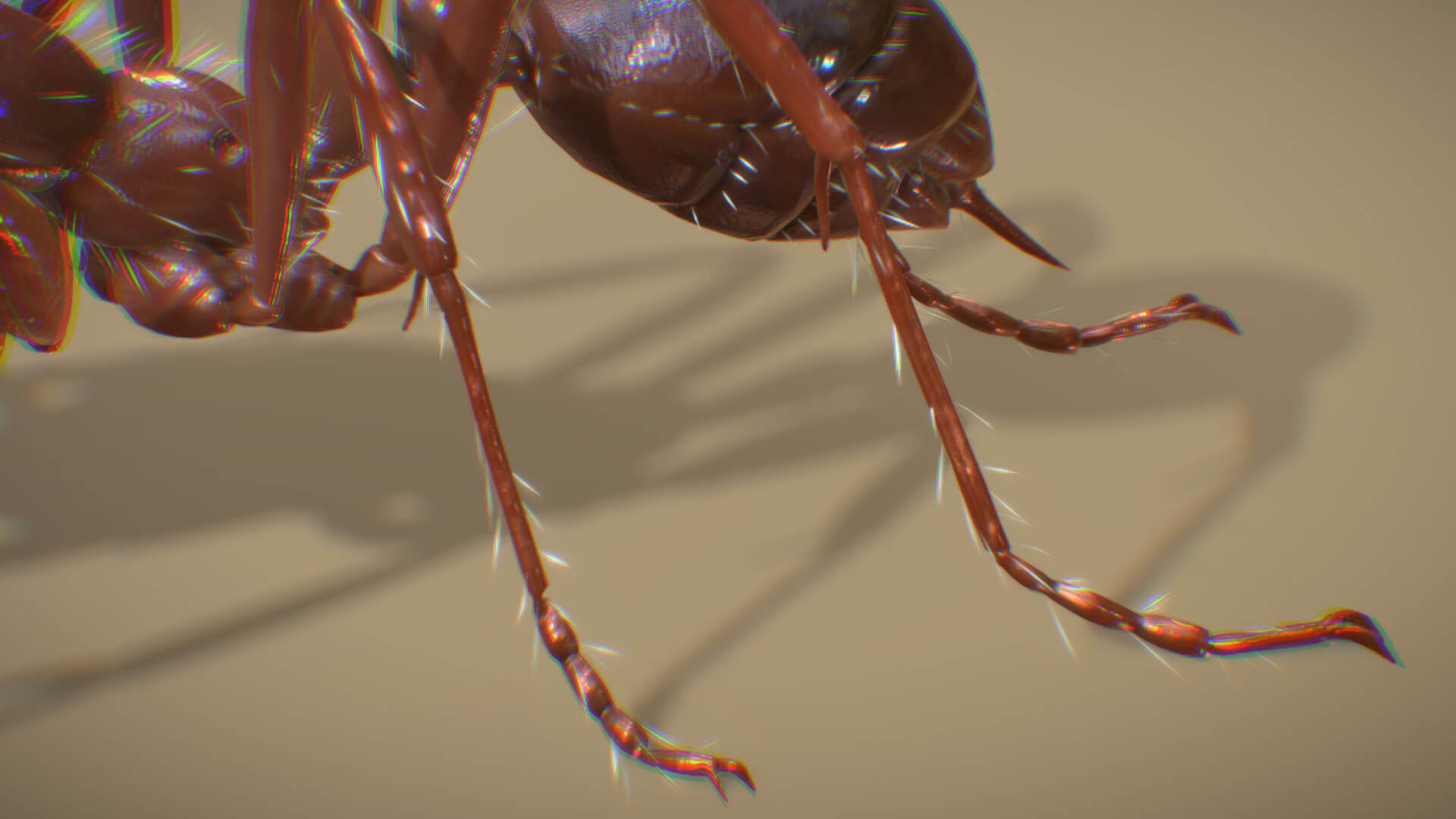 Fire Ant Worker 3D Model by Nestaeric