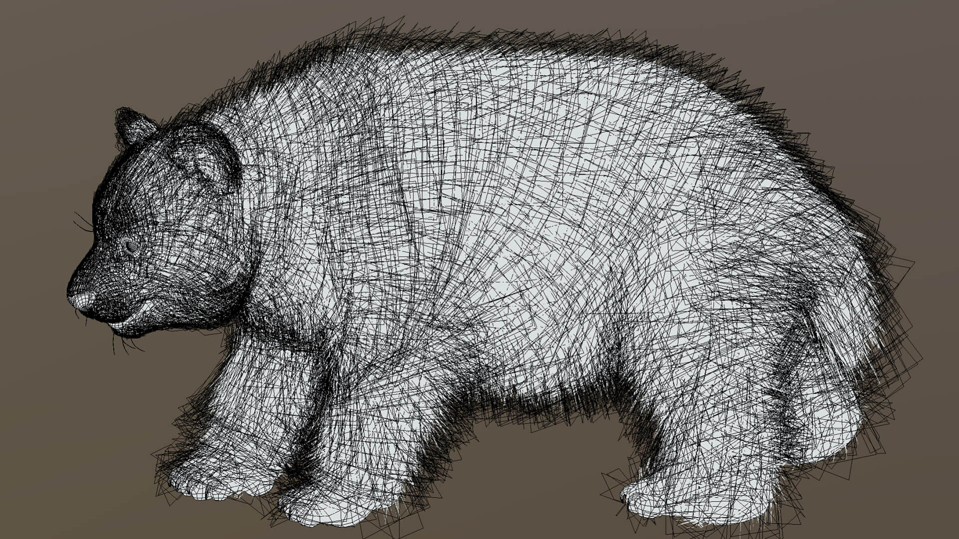 Giant Panda 3D Model by Nestaeric