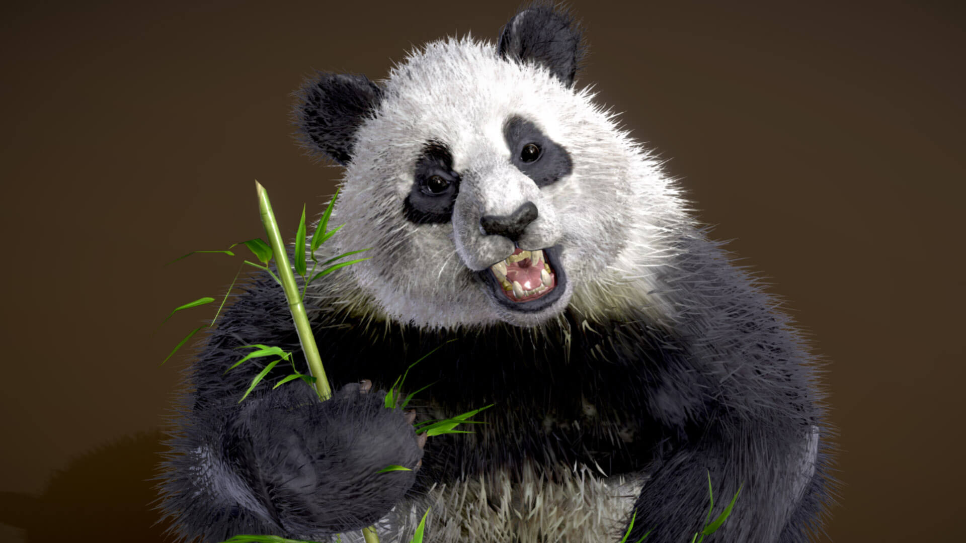 Giant Panda 3D Model by Nestaeric