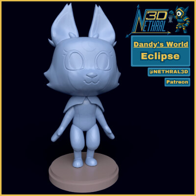 Dandy's World Eclipse - 3D Model by Nethral3D