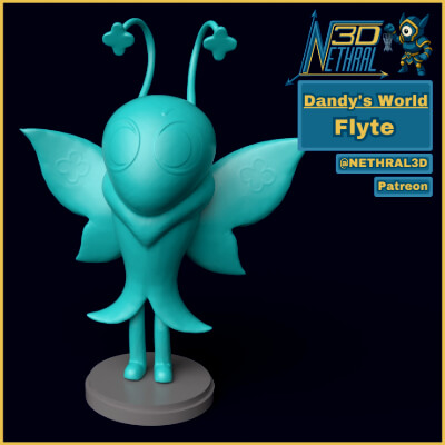 Dandy's World Flyte - 3D Model by Nethral3D