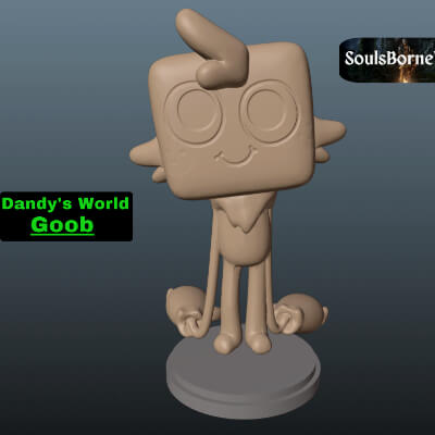 Dandy's World Goob - 3D Model by Nethral3D