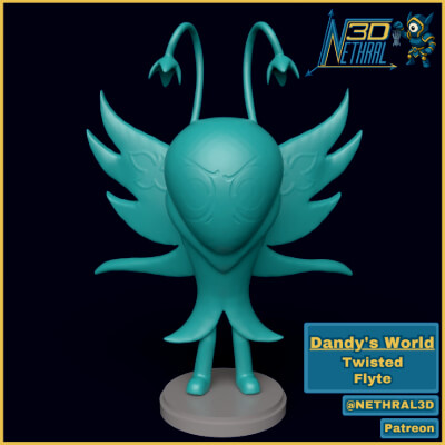 Dandy's World Twisted Flyte - 3D Model by Nethral3D