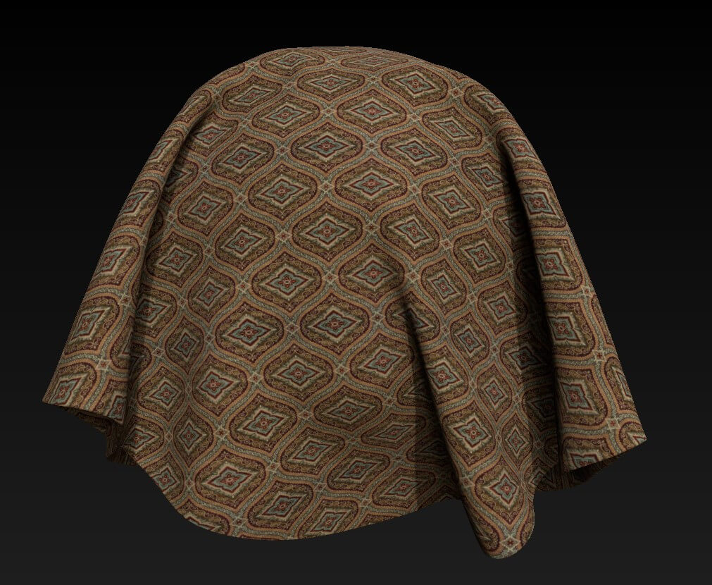 10 Fabric Patterns Seamless and Tileable Vol. 6 - 3D Material or Shader ...