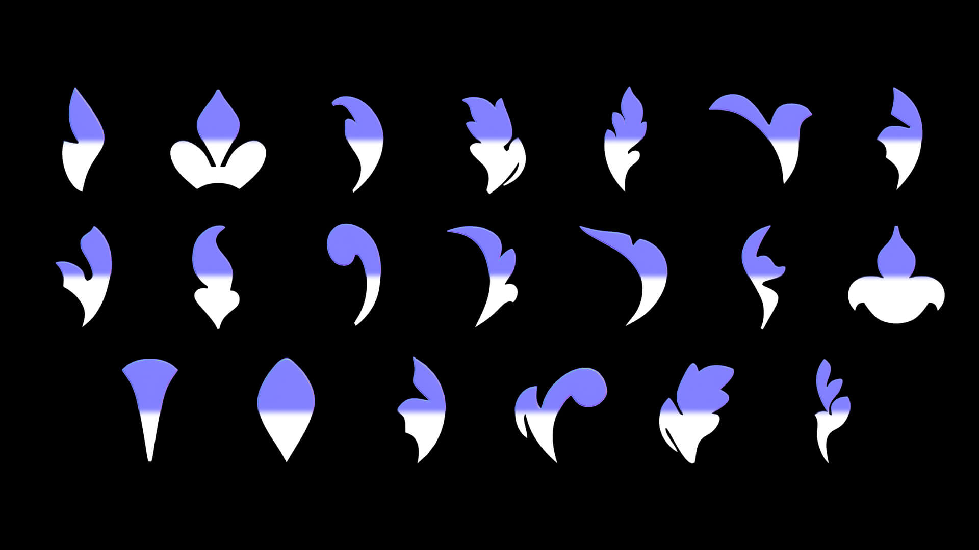 100 Ornaments Normal Maps and Alpha Vol 1 - 3D Material or Shader by ...