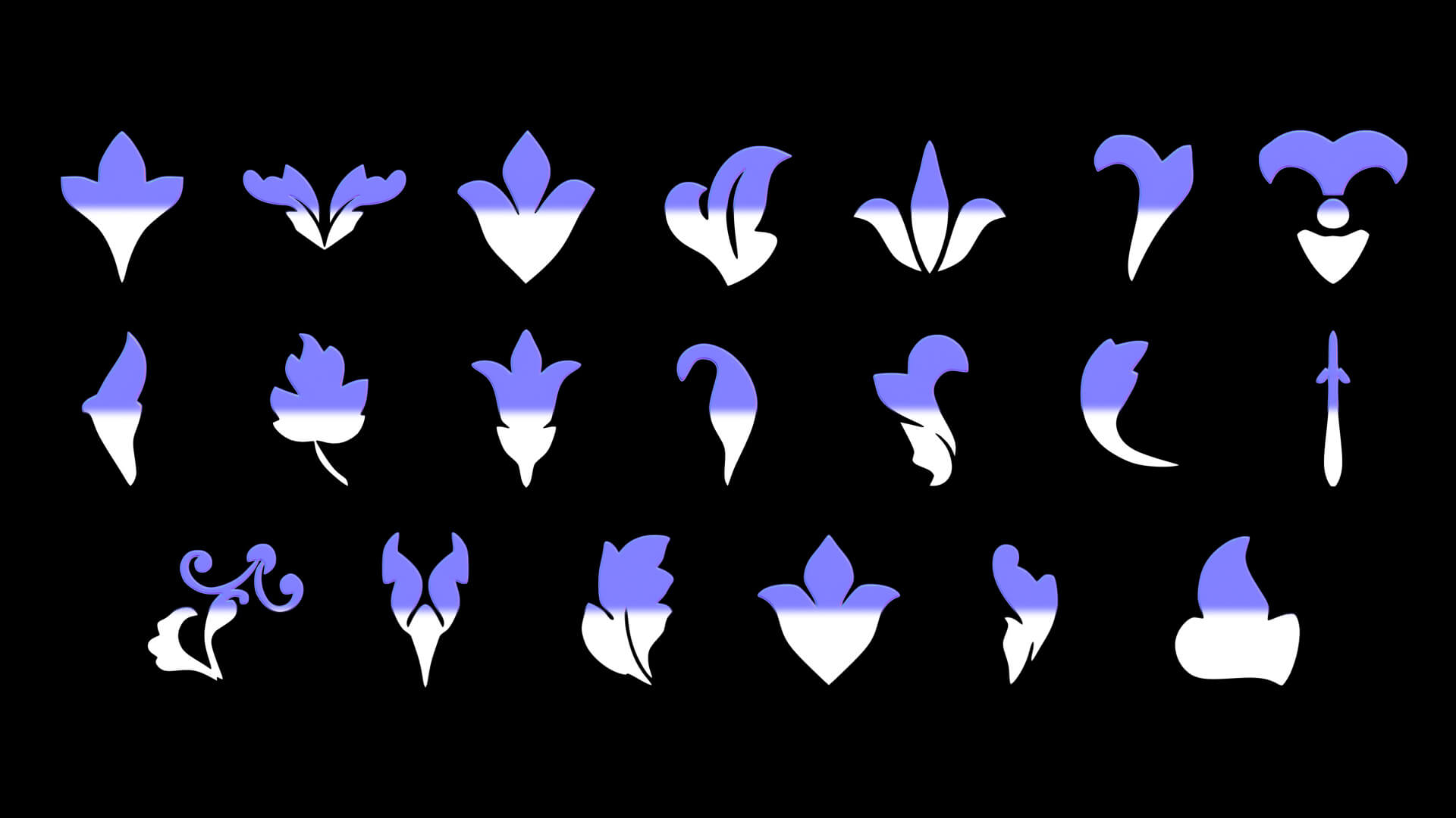 100 Ornaments Normal Maps and Alpha Vol 1 - 3D Material or Shader by ...