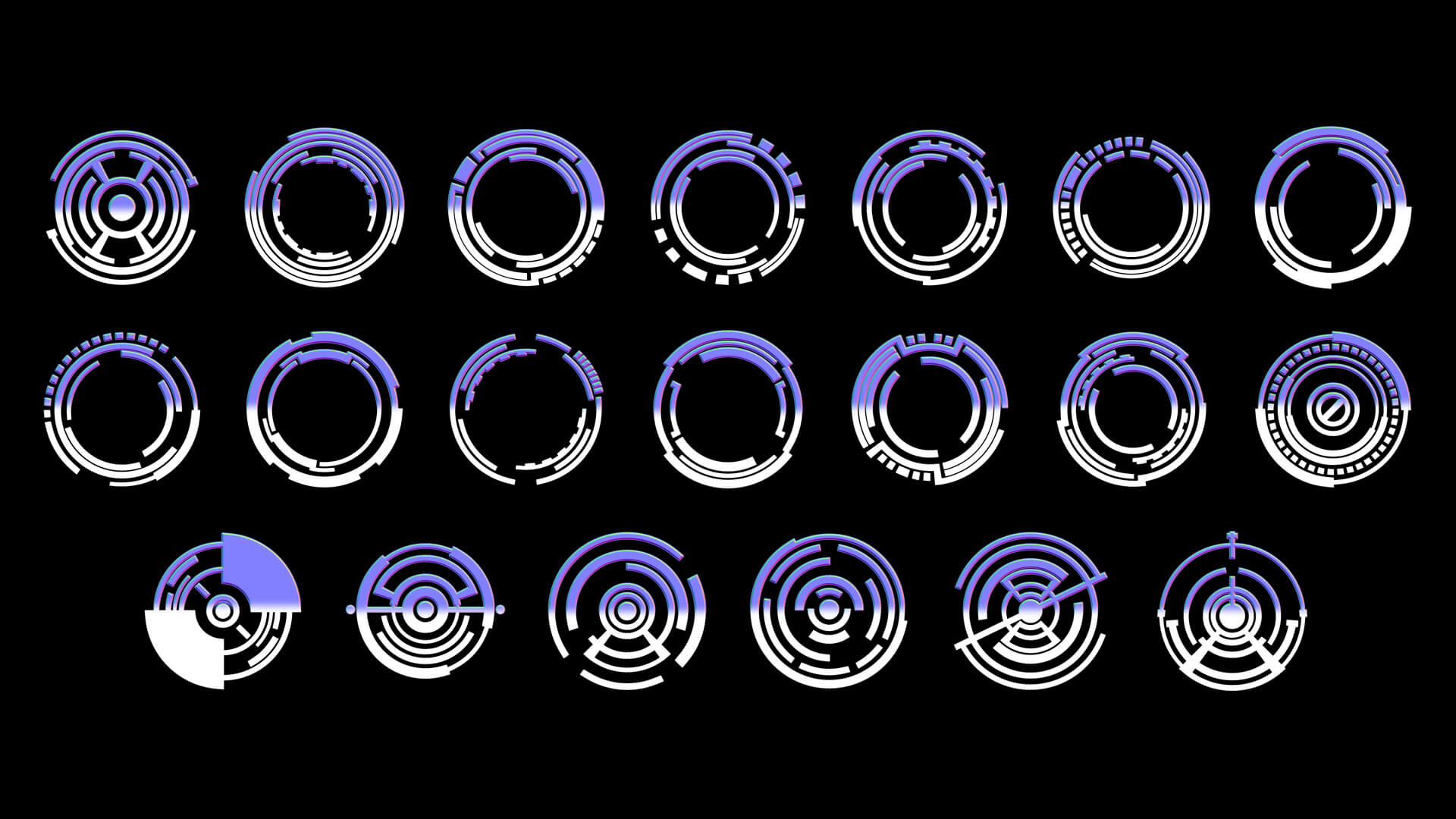 100 Sci-Fi Hologram Normal Map and Alpha 3D Material or Shader by netleon