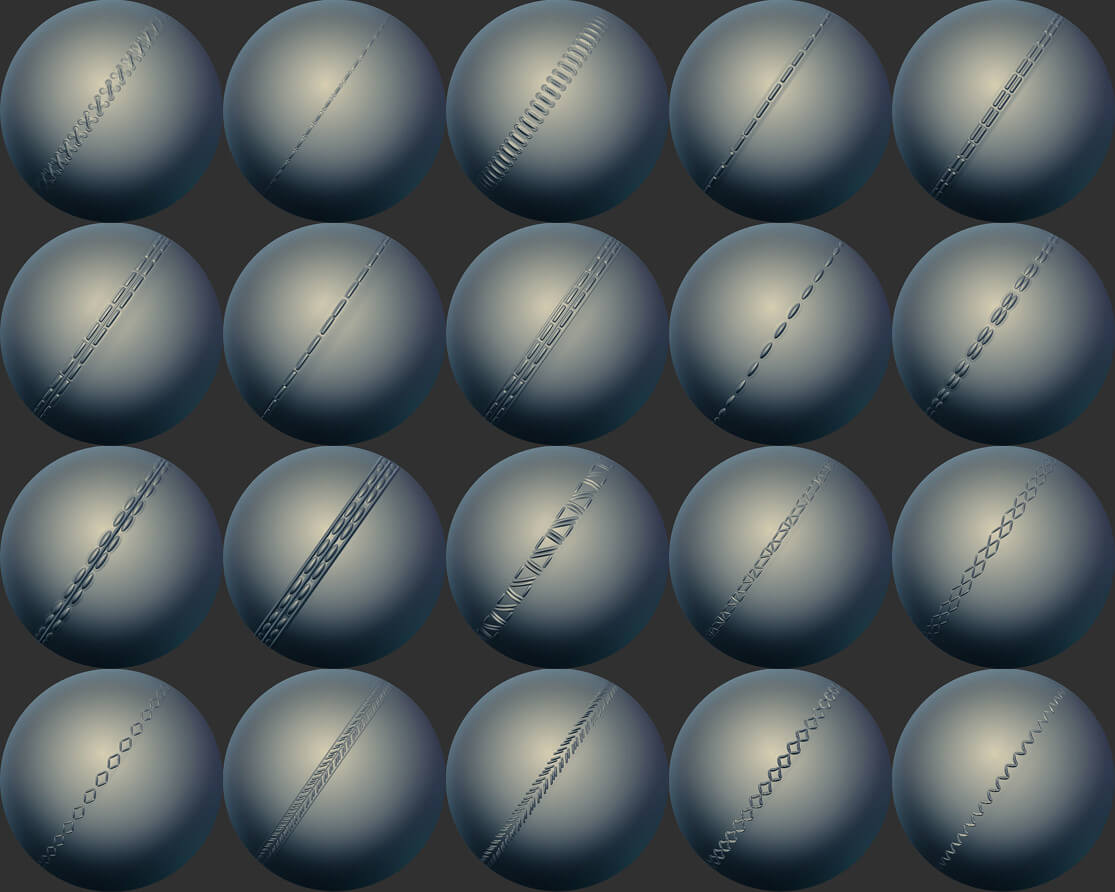 100+ Seamless Cloth Stiches and Seams Pack - Brush or Tool by netleon