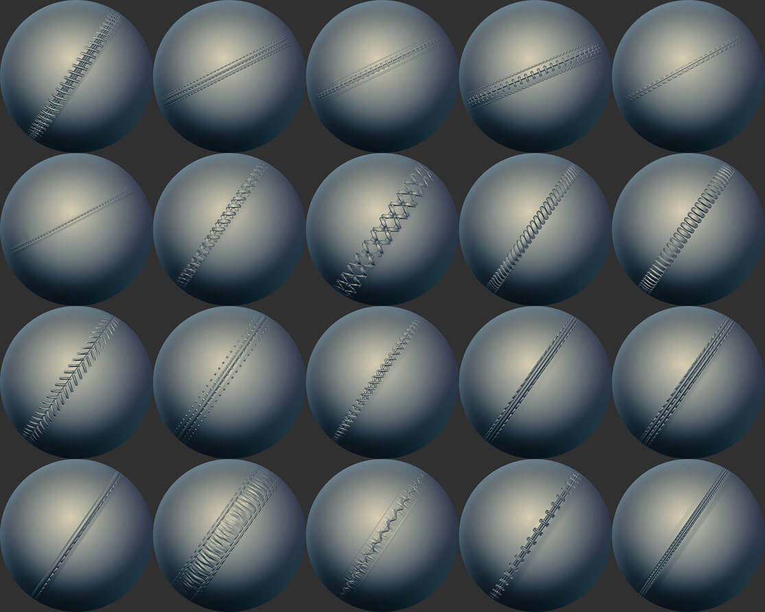 100+ Seamless Cloth Stiches and Seams Pack - Brush or Tool by netleon