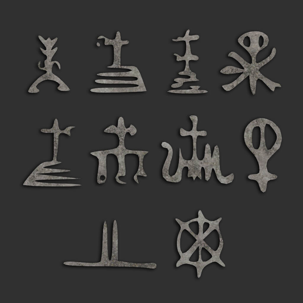 110 Runes Alpha 8K Vol 1 - 3D Material or Shader by netleon