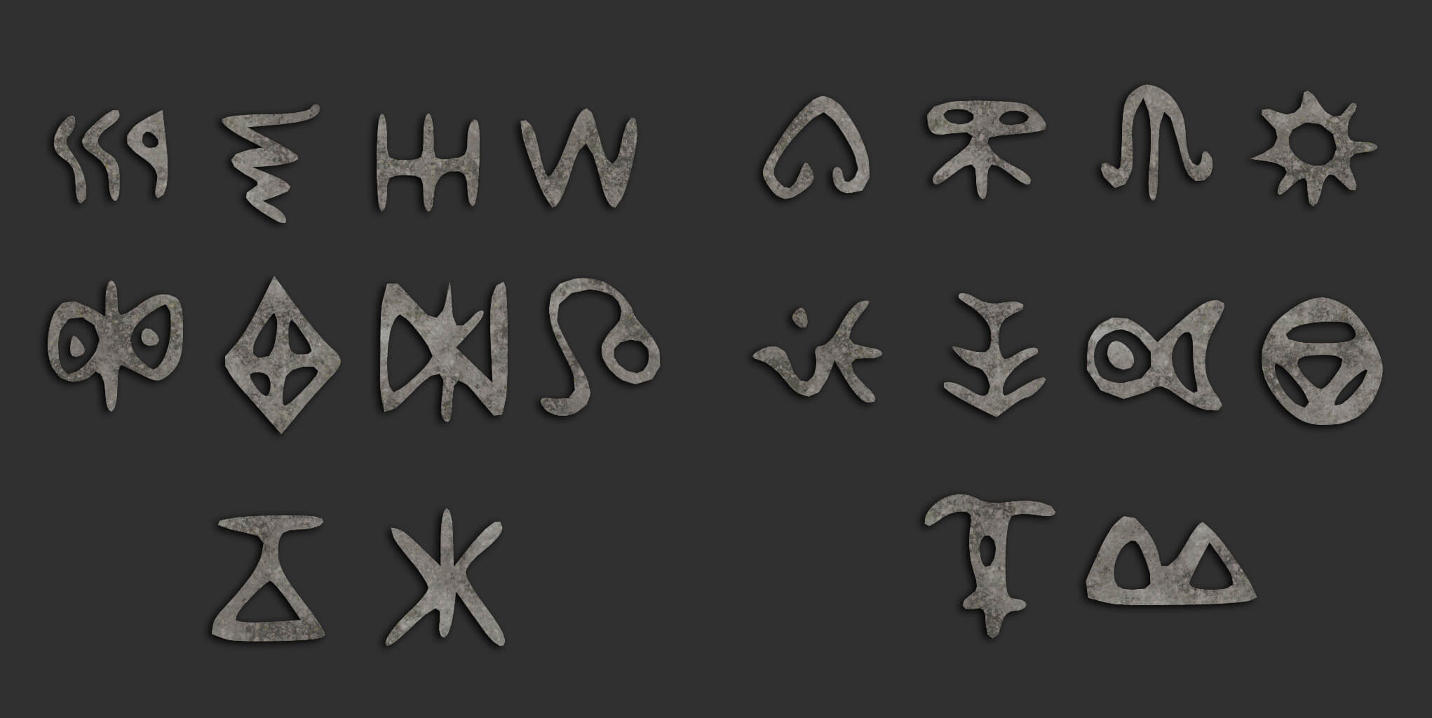 110 Runes Alpha 8K Vol 2 - 3D Material or Shader by netleon
