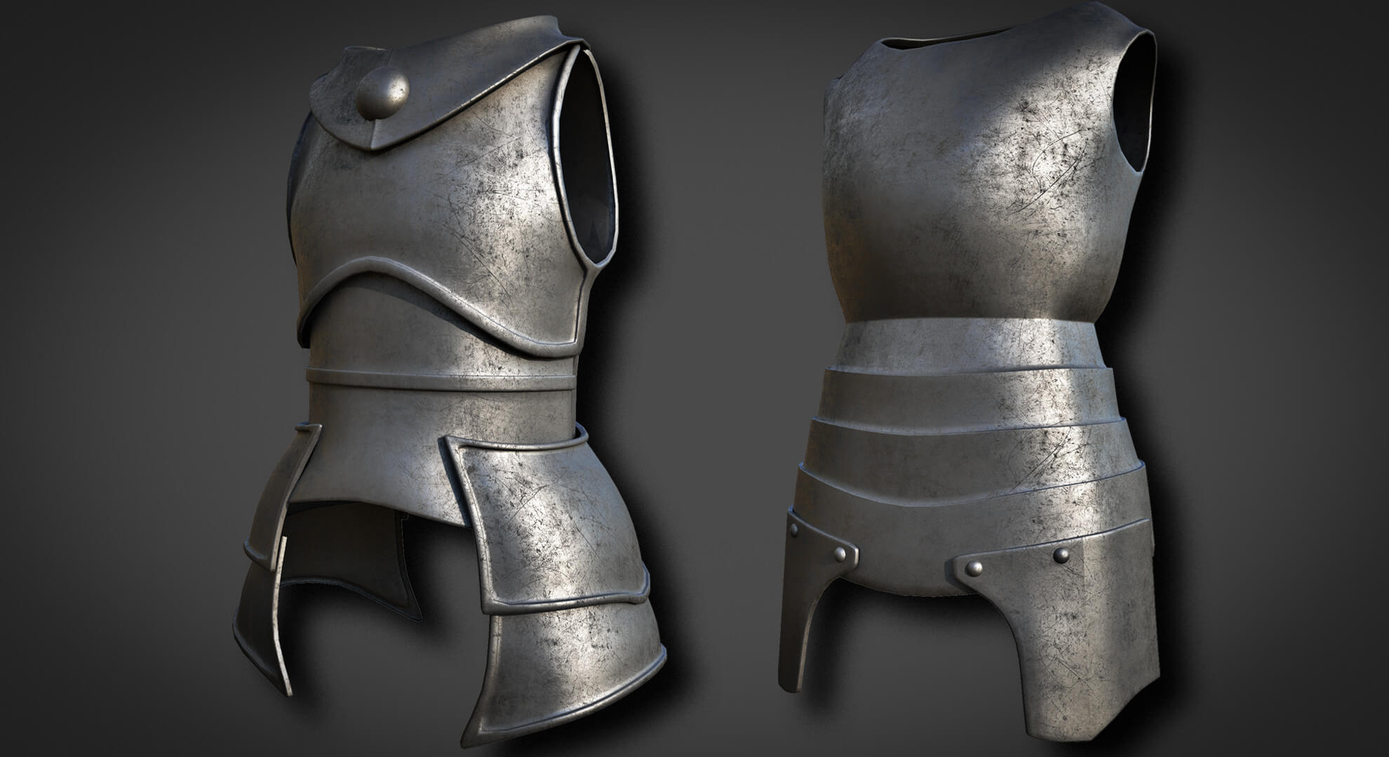 20 Body Armor Base Mesh Collection - 3D Model by netleon