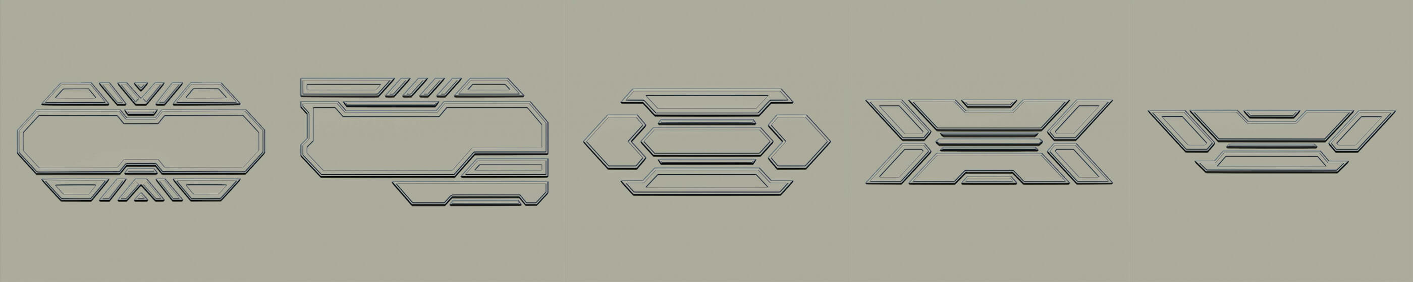 20 Sci-Fi VDM and IMM Brushes Vol. 1 Brush or Tool by netleon