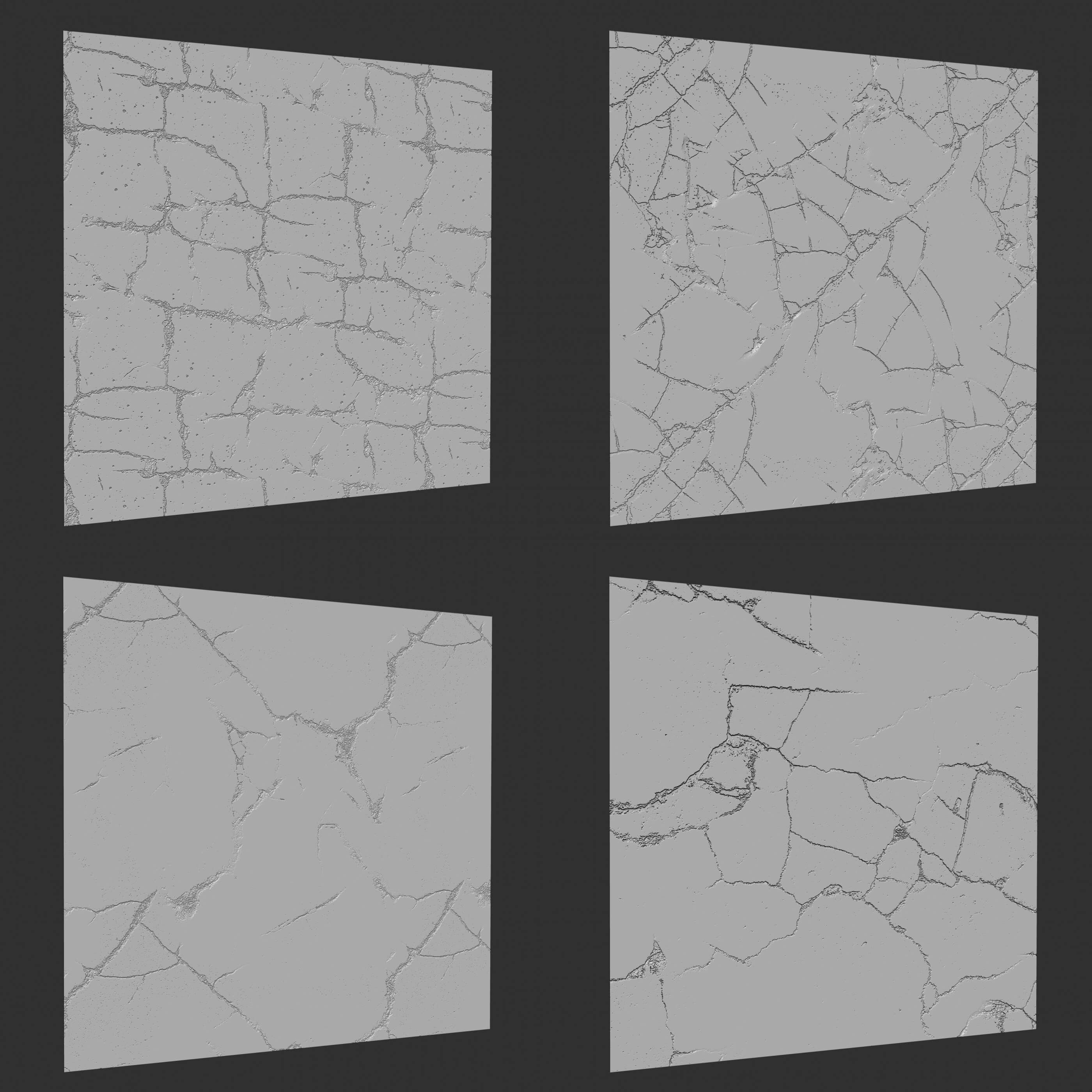 24 Zbrush Crack Noise - 3D Material or Shader by netleon