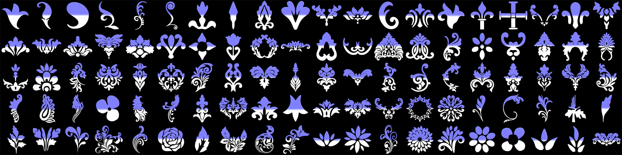 285 Ornaments Normal Maps and Alpha Pack - 3D Material or Shader by netleon