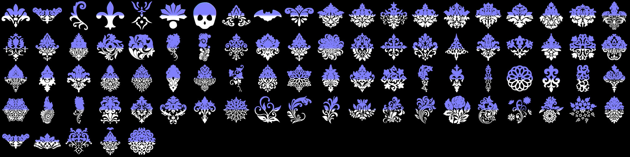 285 Ornaments Normal Maps and Alpha Pack - 3D Material or Shader by netleon