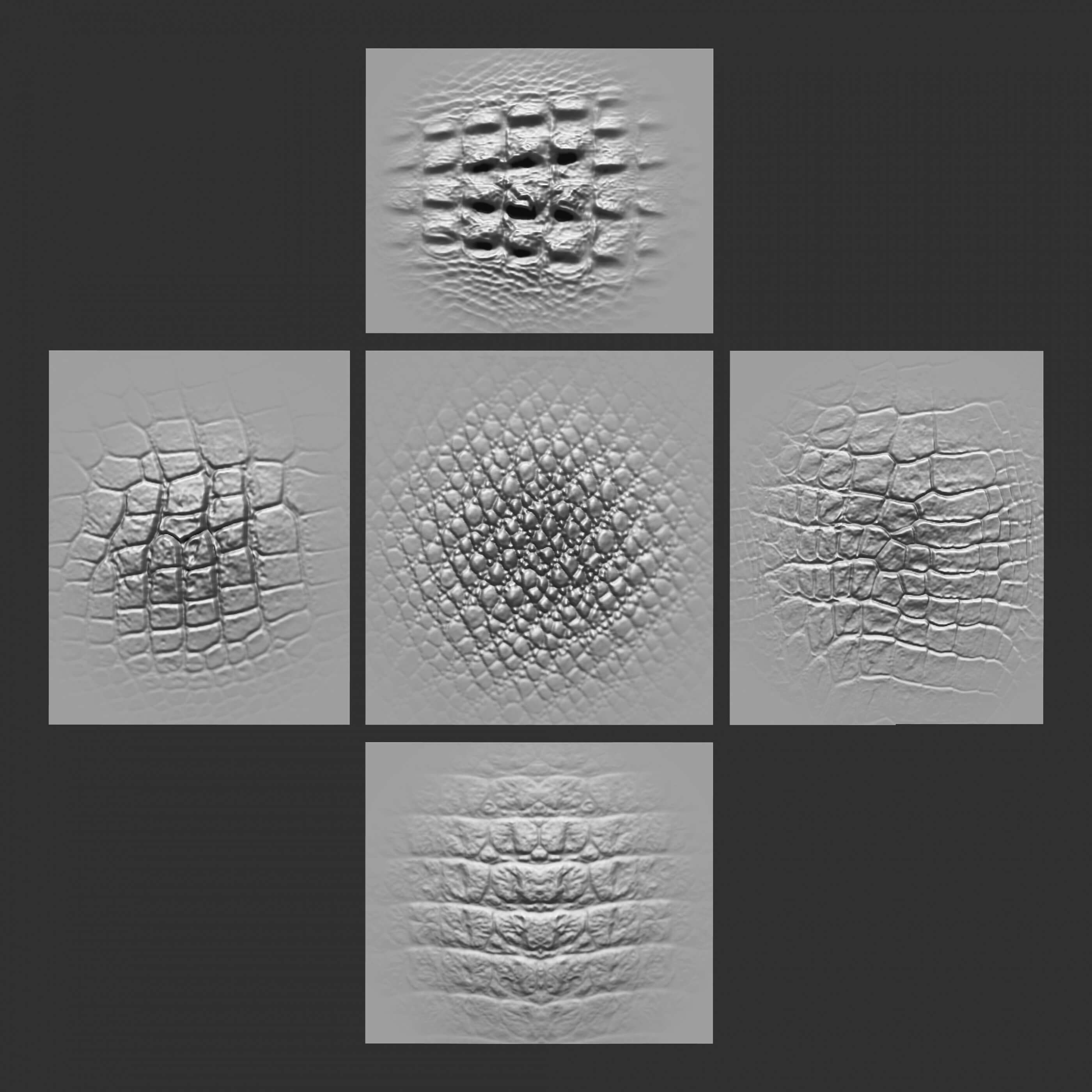 40 Animal Skin Alpha and Brush by netleon