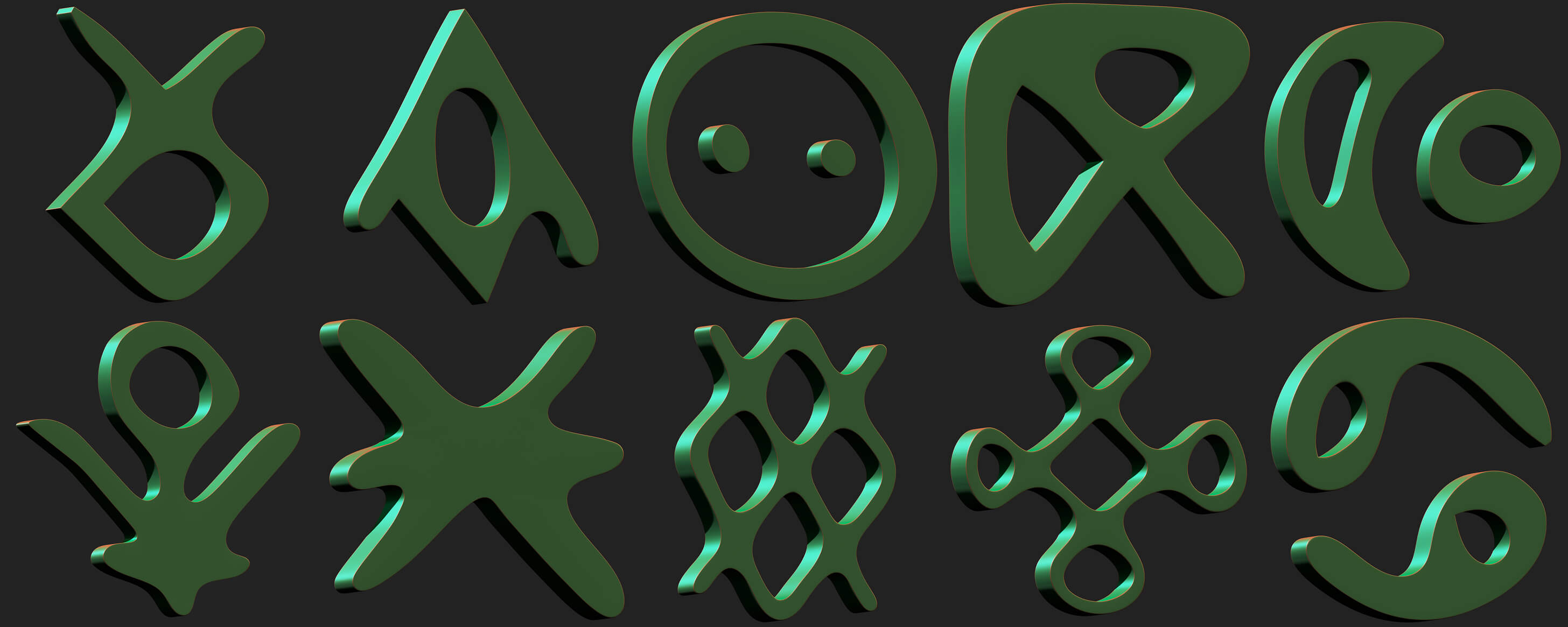 50 Runes Base Mesh Vol 4 - 3D Model by netleon