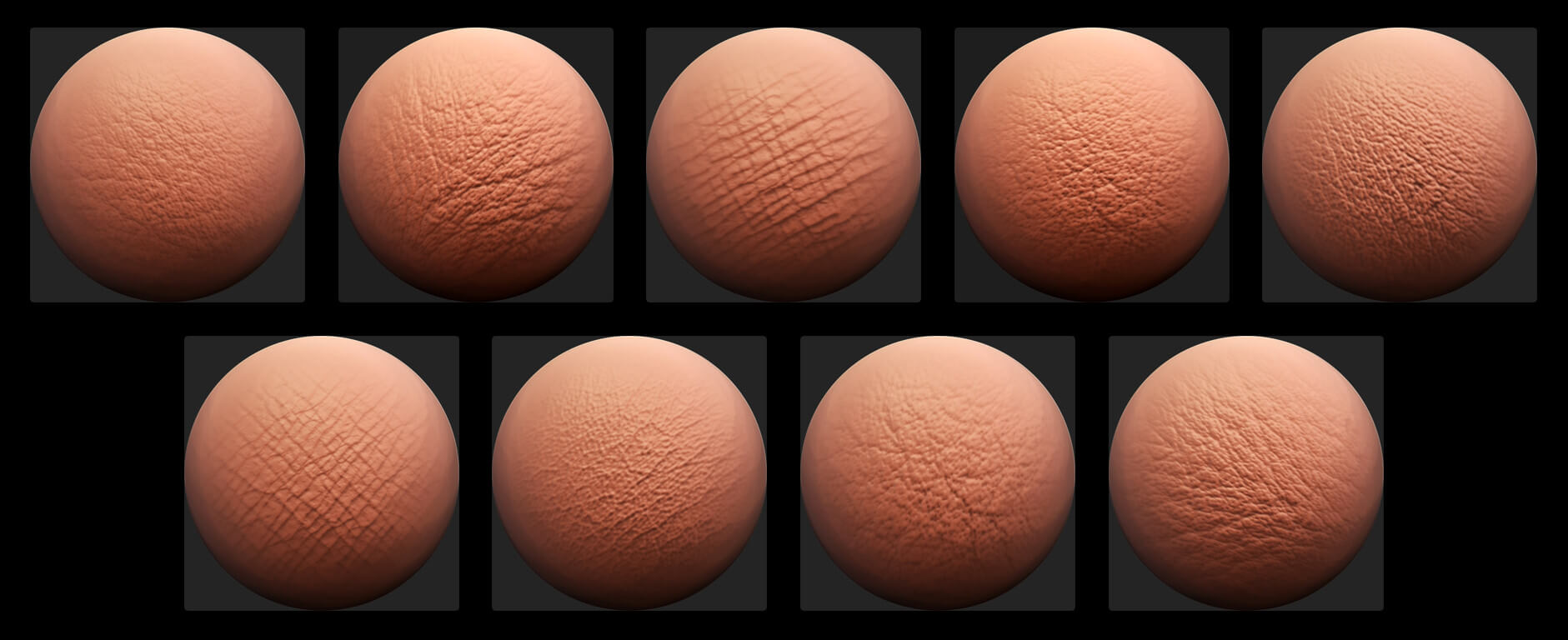 80+ Human and Animal Skin Brushes Pack - Zbrush Brush or Tool by netleon