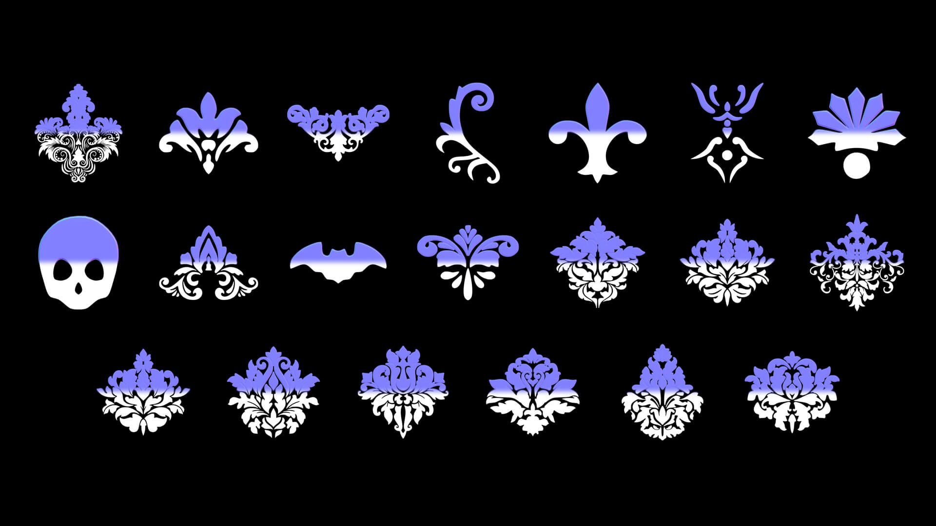 85 Ornaments Normal Maps and Alpha Vol 3 - 3D Material or Shader by netleon