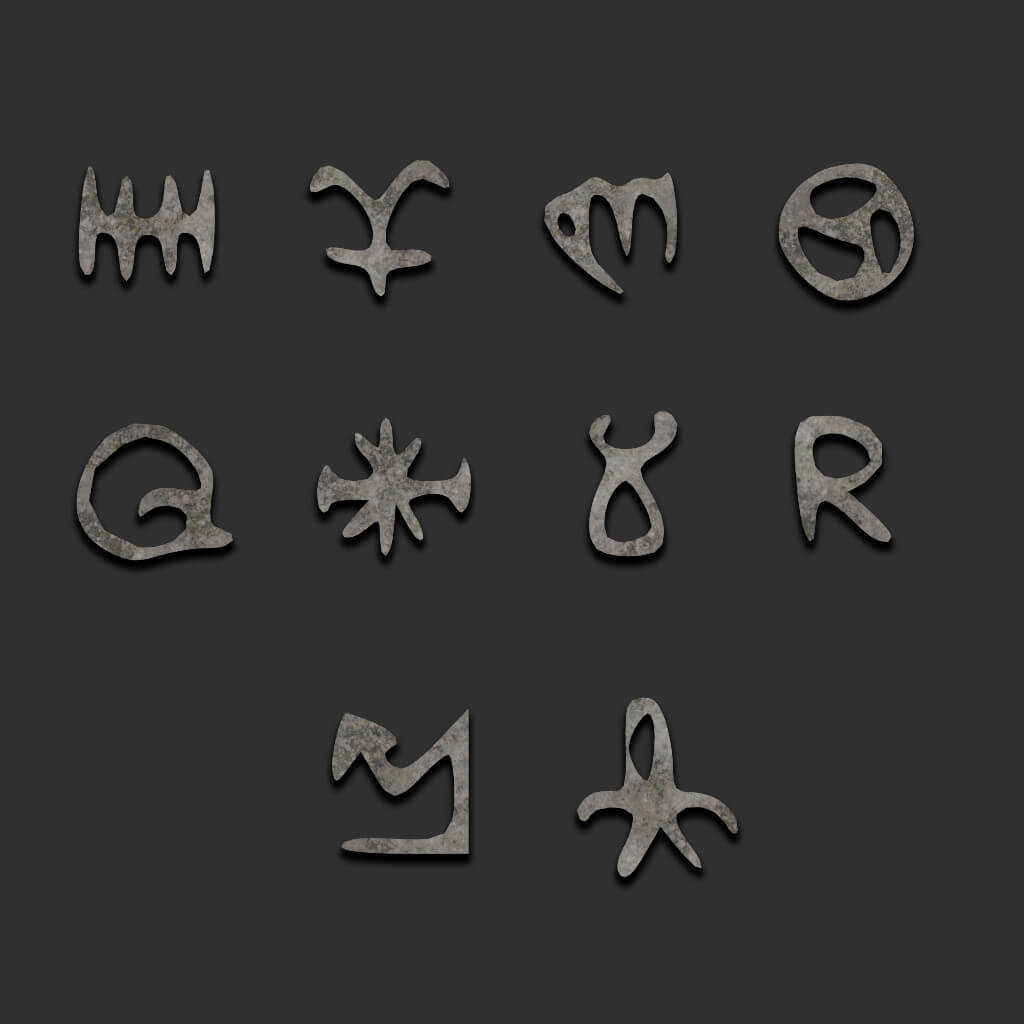 95 Runes Alpha 8K Vol 3 - 3D Material or Shader by netleon