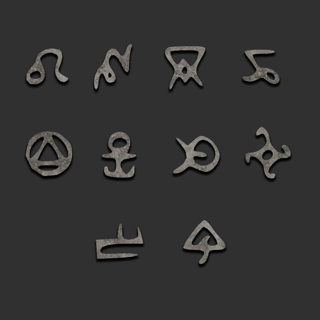 95 Runes Alpha 8K Vol 3 - 3D Material or Shader by netleon