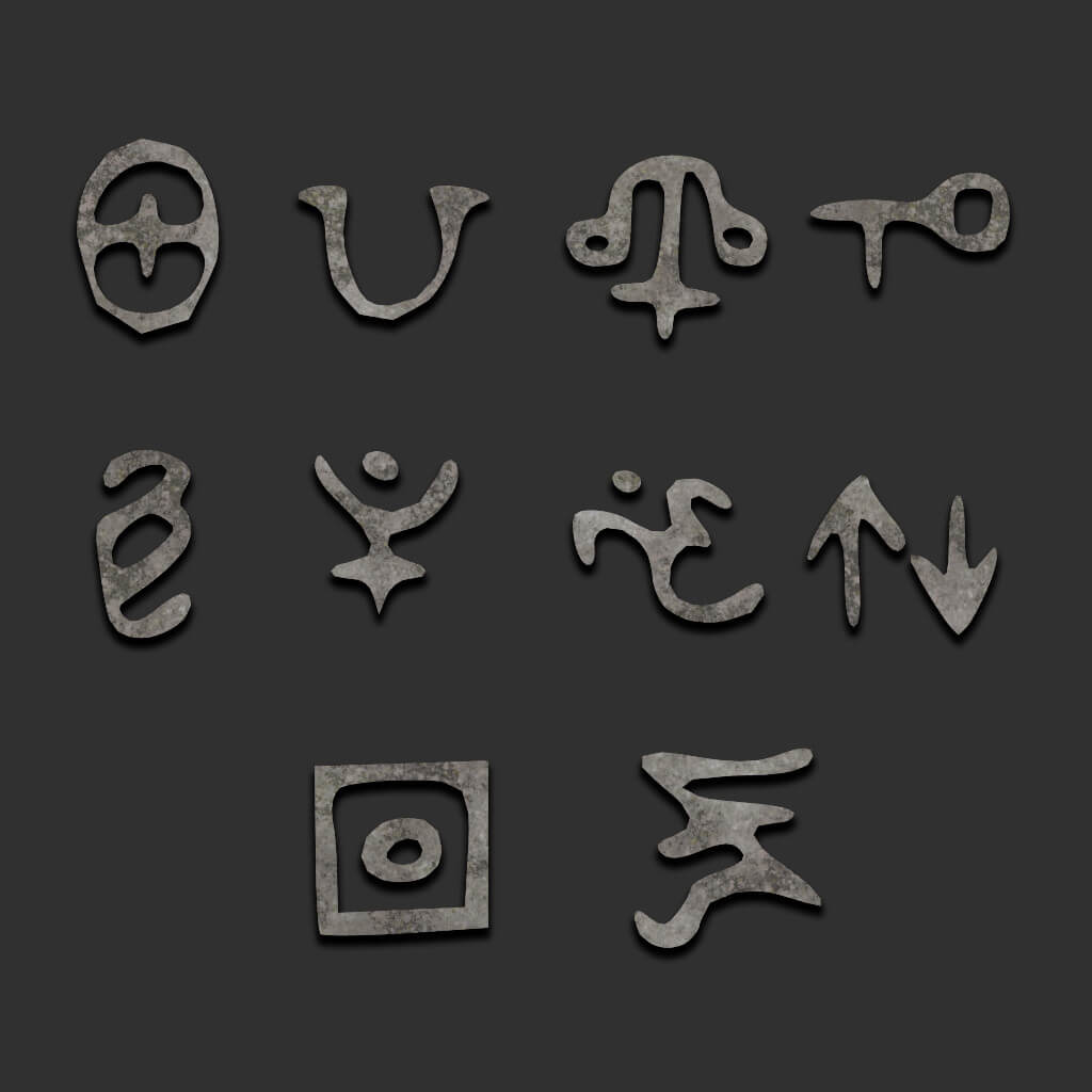 95 Runes Alpha 8K Vol 3 - 3D Material or Shader by netleon