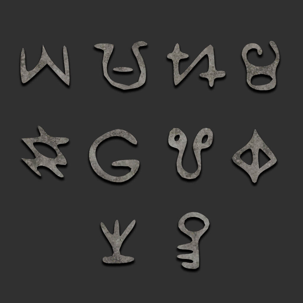 95 Runes Alpha 8K Vol 3 - 3D Material or Shader by netleon