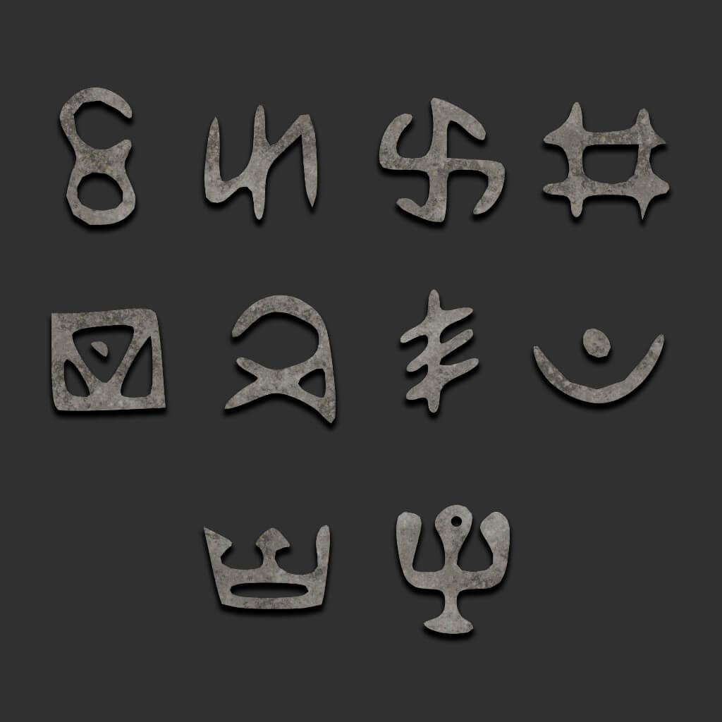 95 Runes Alpha 8K Vol 3 - 3D Material or Shader by netleon