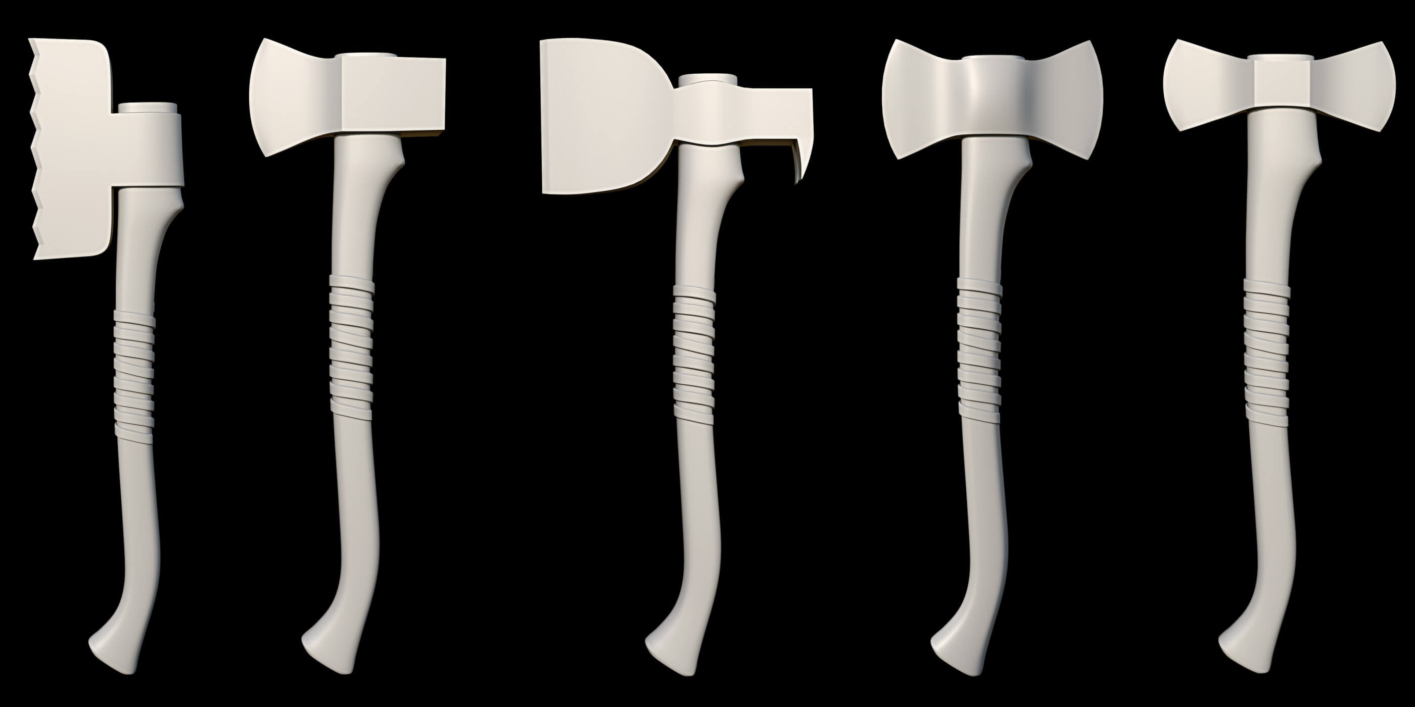 Ax Base Mesh Vol 2 - 3D Model by netleon