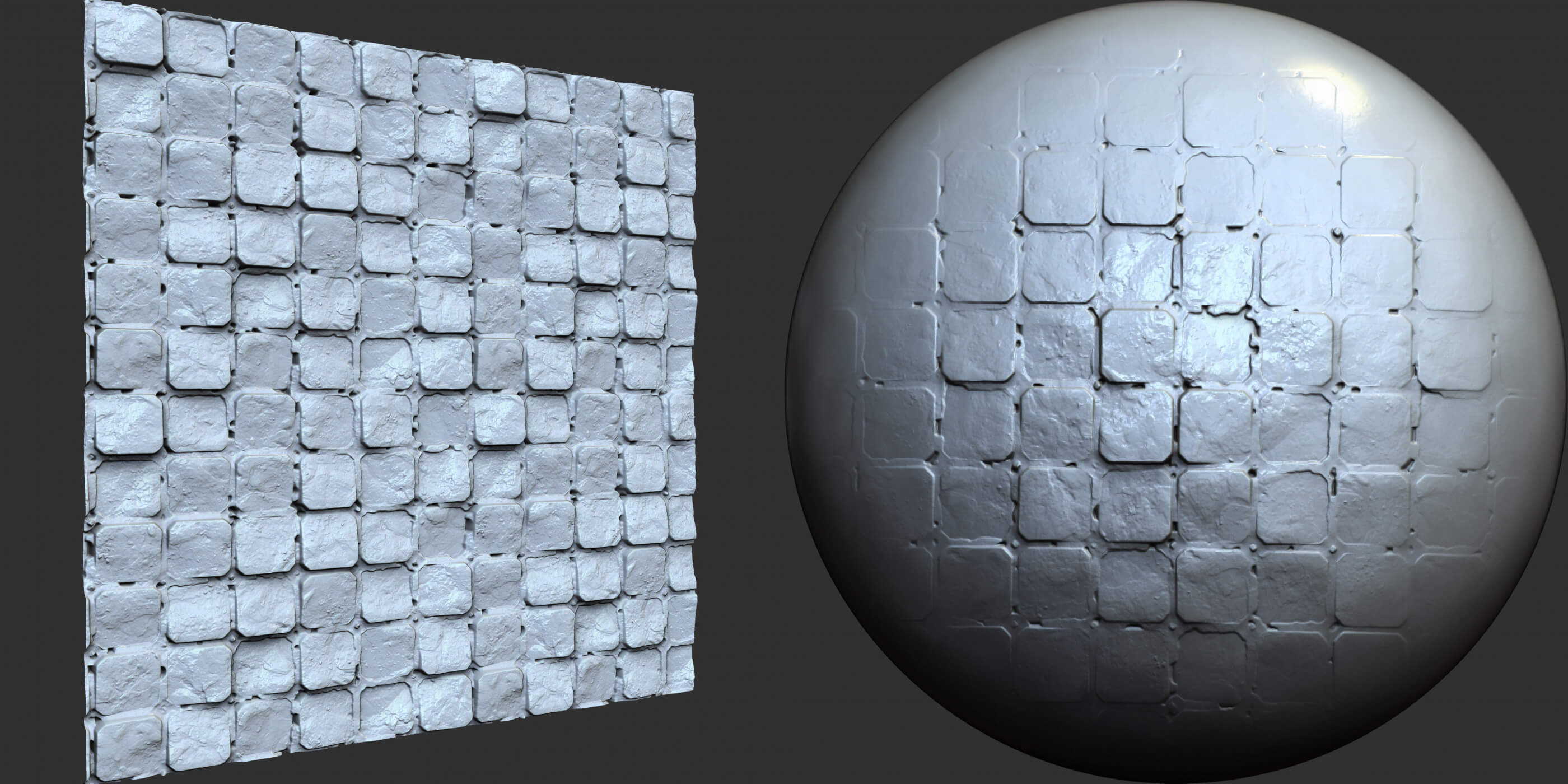 Brick Pattern Brushes, Noise and Height Map - Brush or Tool by netleon