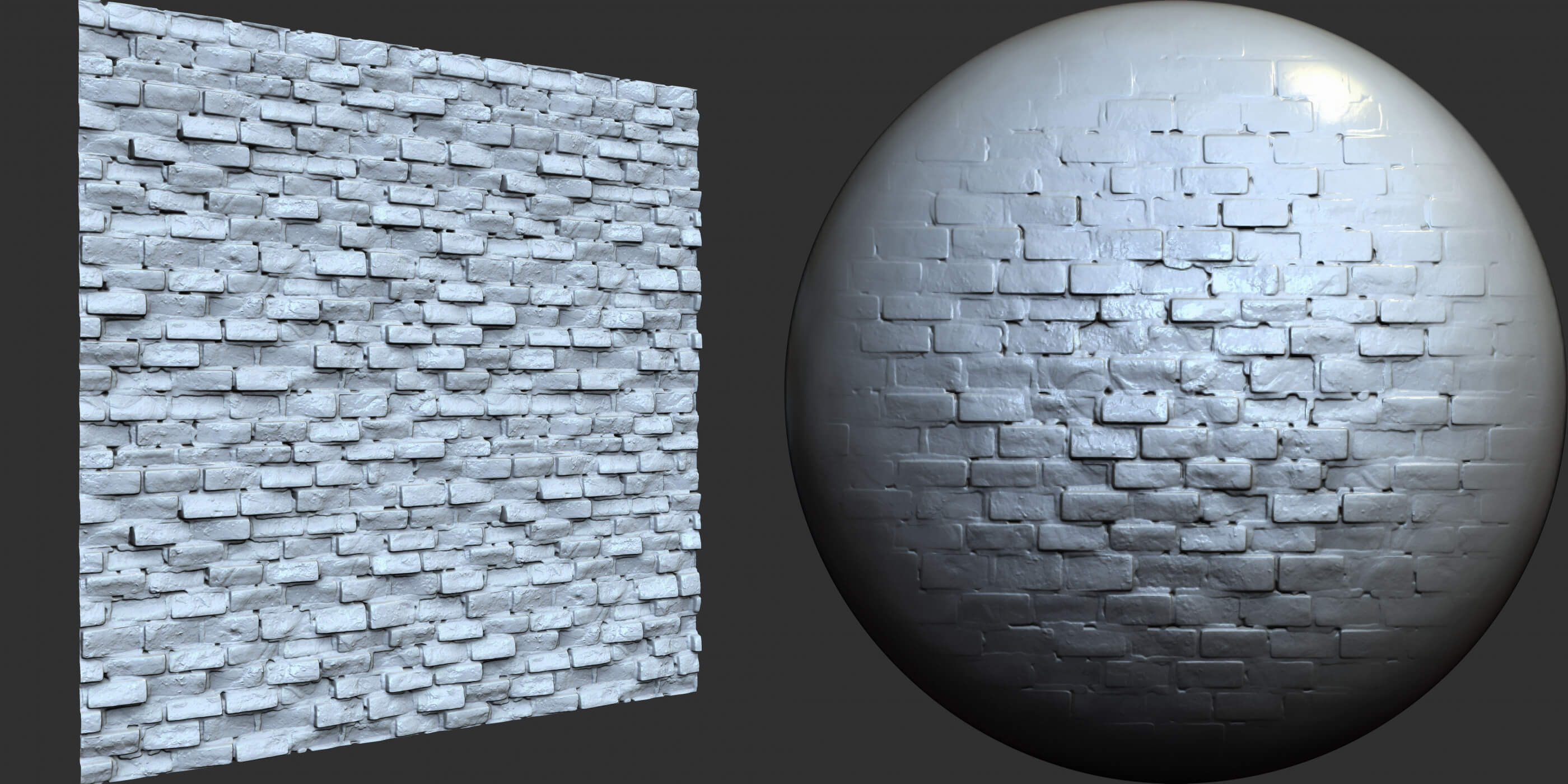 Brick Pattern Brushes, Noise and Height Map - Brush or Tool by netleon