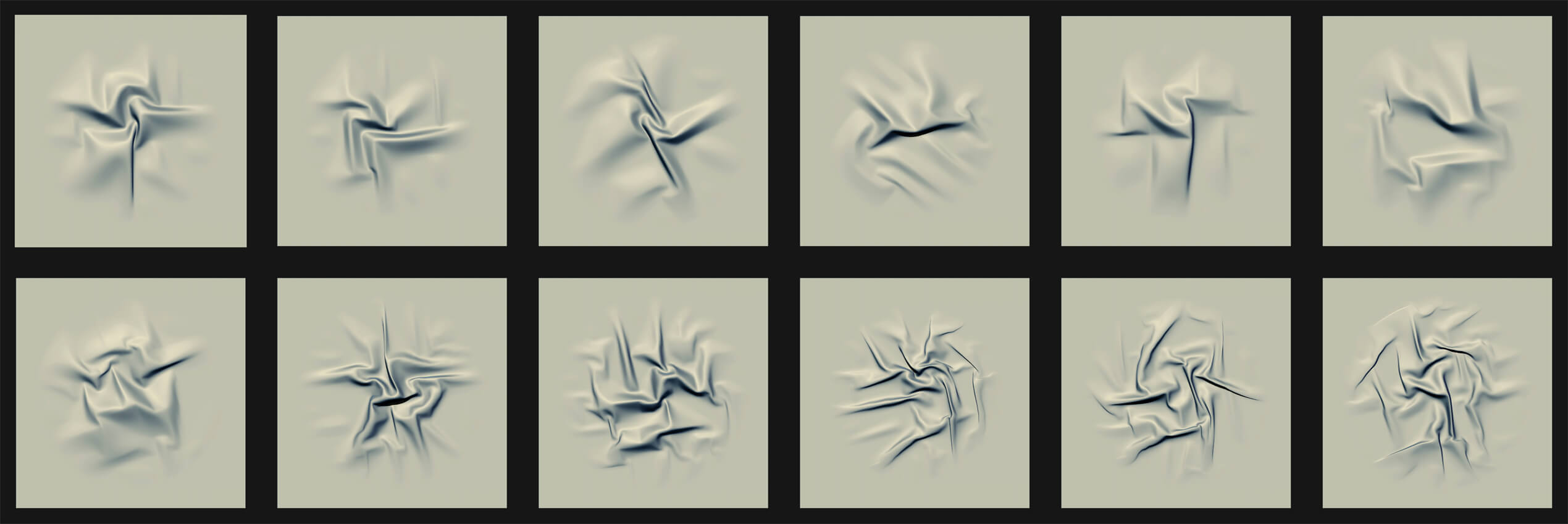 Cloth Wrinkles VDM Brushes + Alpha Vol 1 - Brush or Tool by netleon