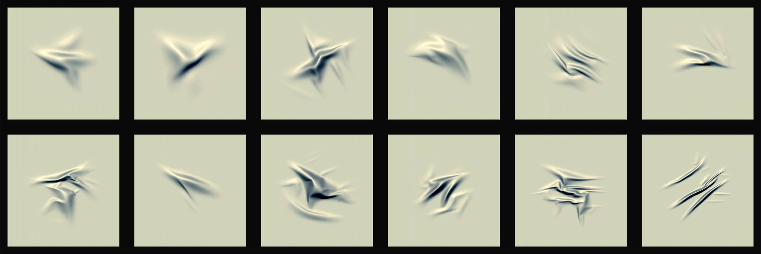 Cloth Wrinkles VDM Brushes + Alpha Vol 2 - Brush or Tool by netleon