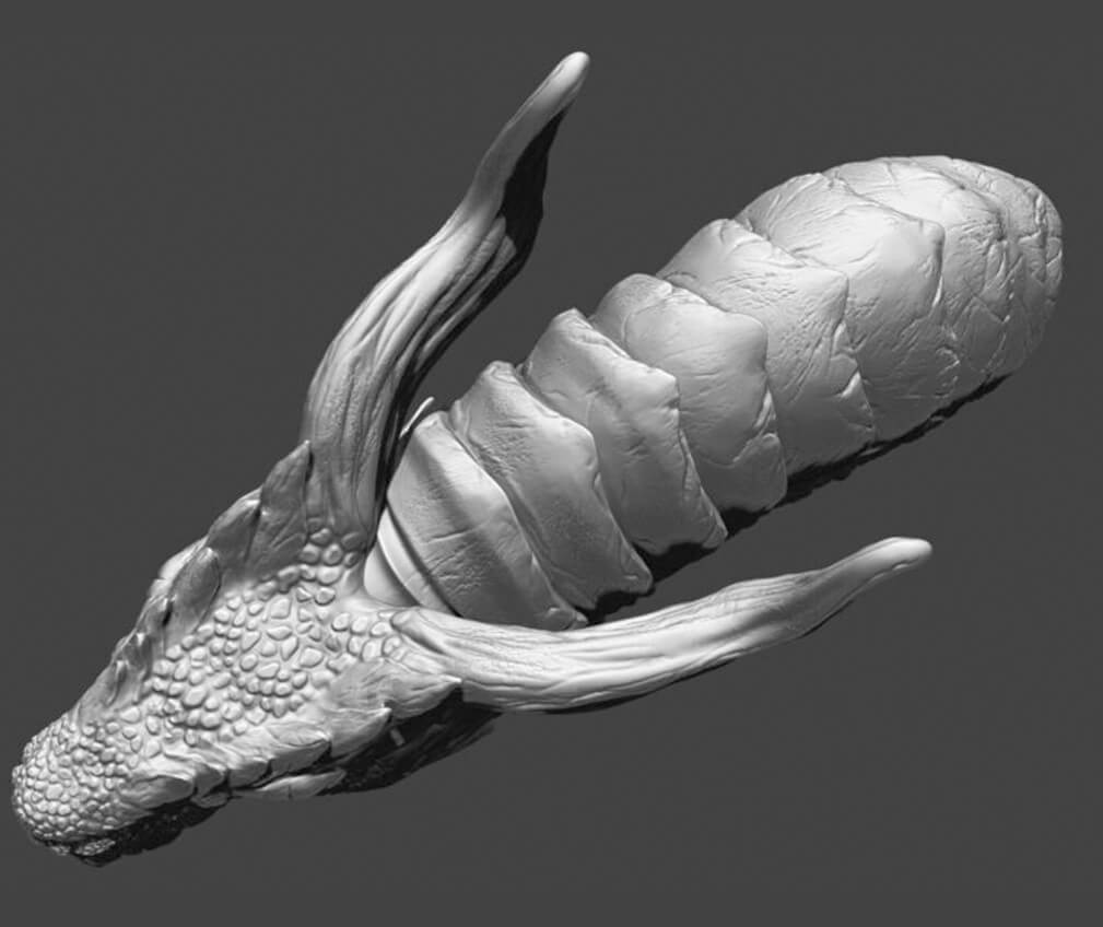 Dragon Head - 3D Model by netleon