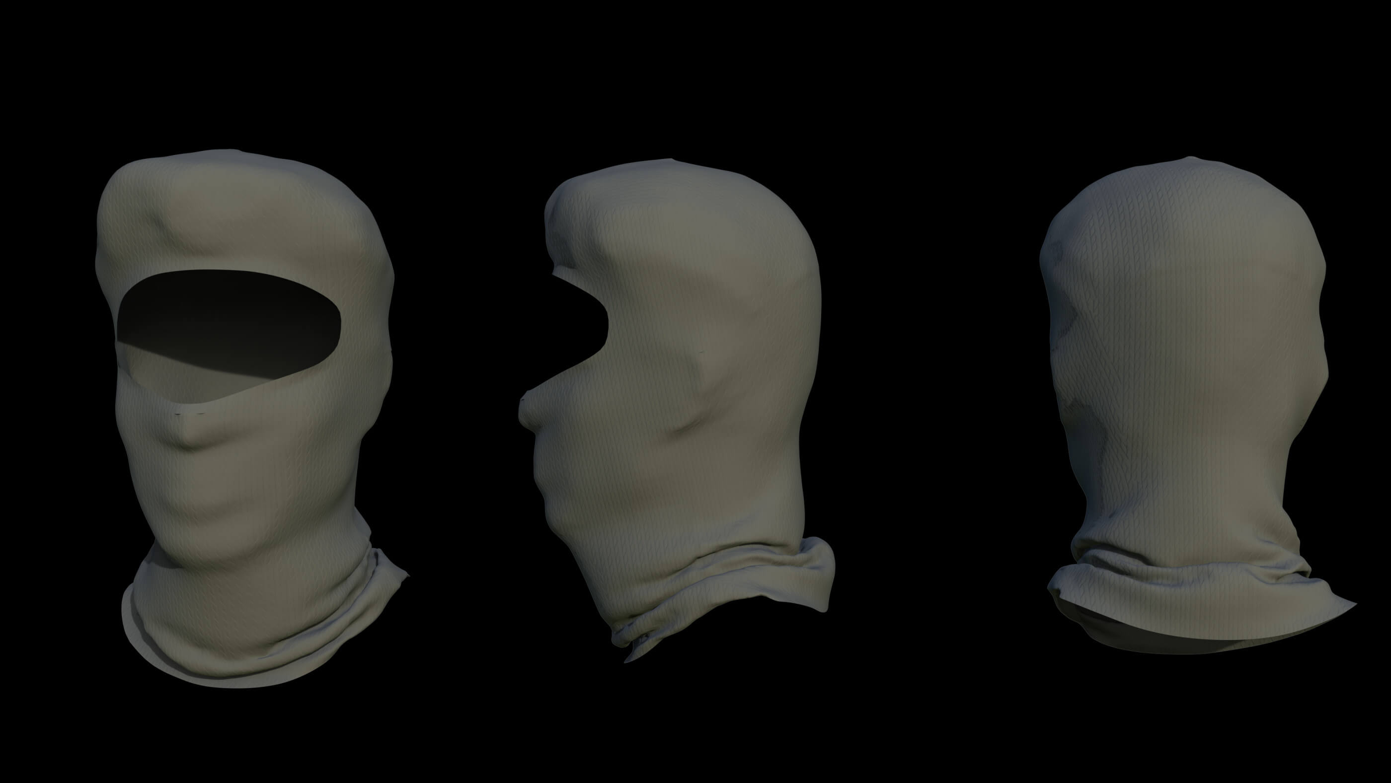 Face Mask Collection Vol 1 - 3D Model by netleon
