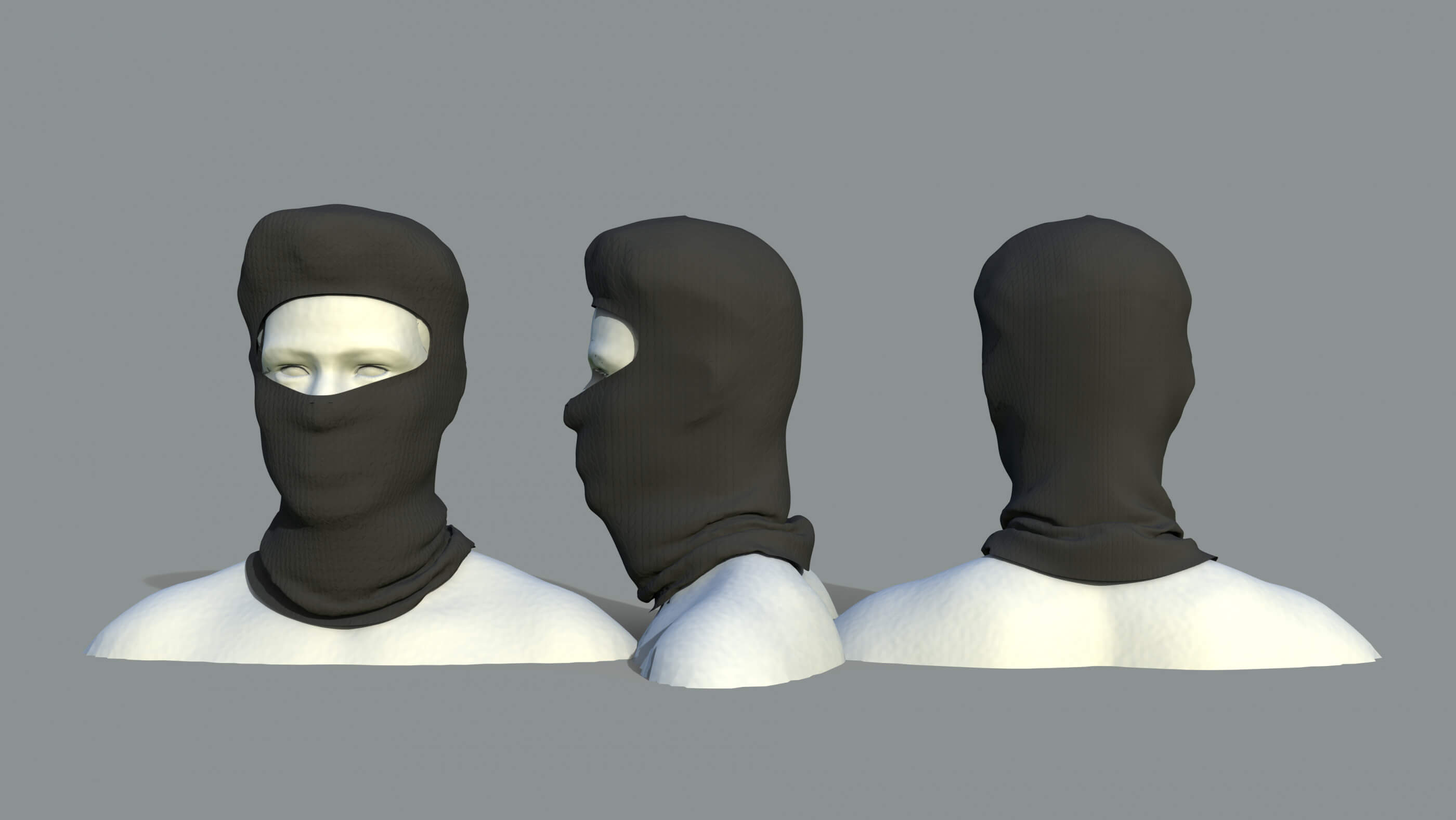 Face Mask Collection Vol 1 - 3D Model by netleon