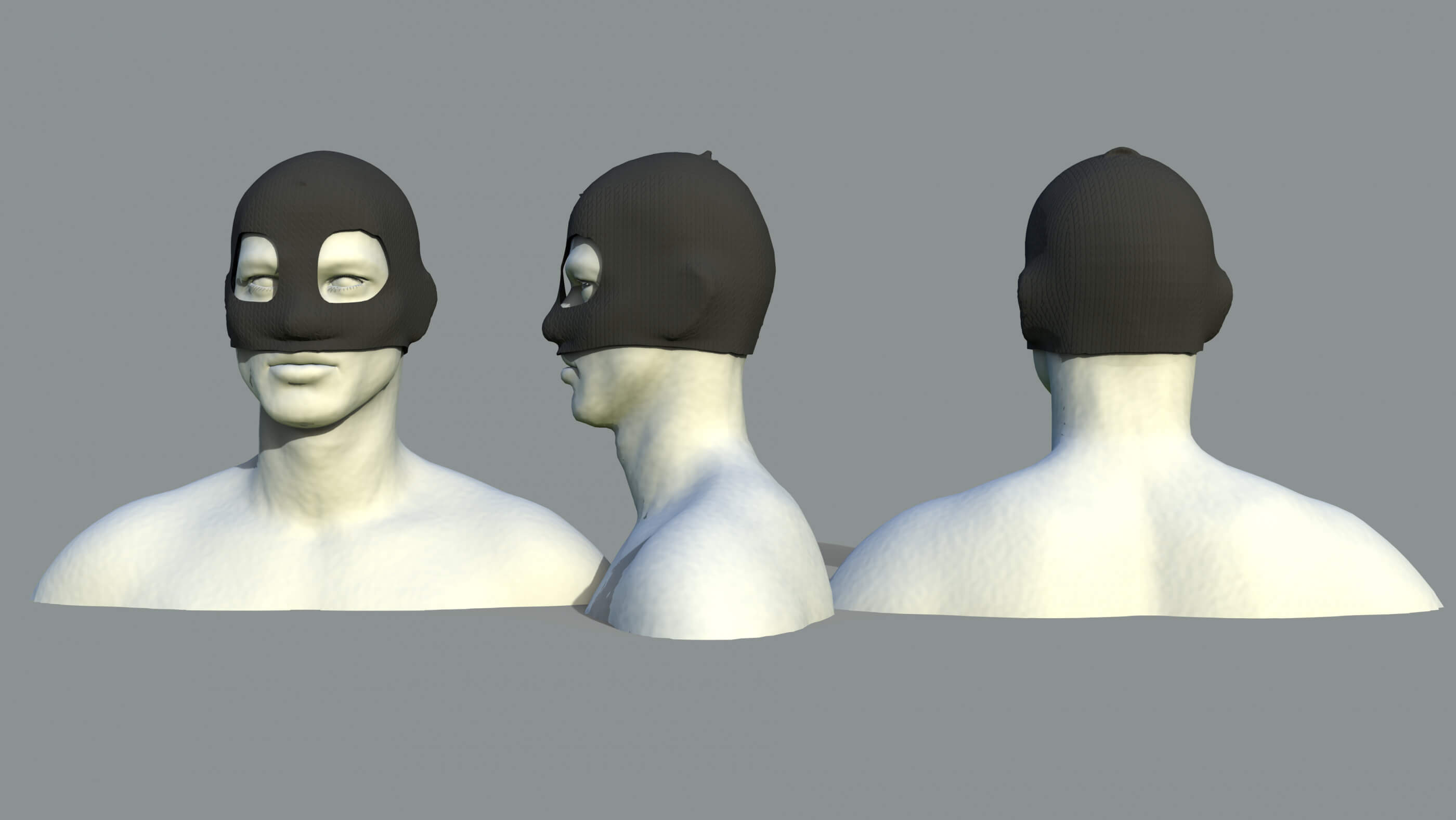 Face Mask Collection Vol 2 - 3D Model by netleon