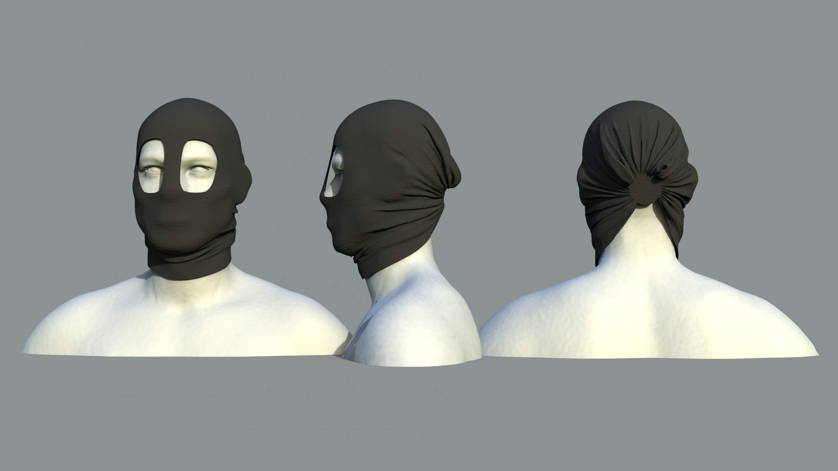Face Mask Collection Vol 2 - 3D Model by netleon