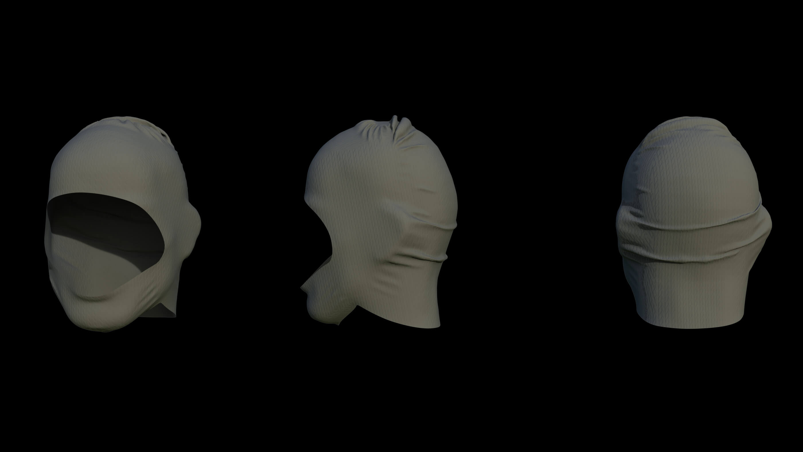Face Mask Collection Vol 3 - 3D Model by netleon