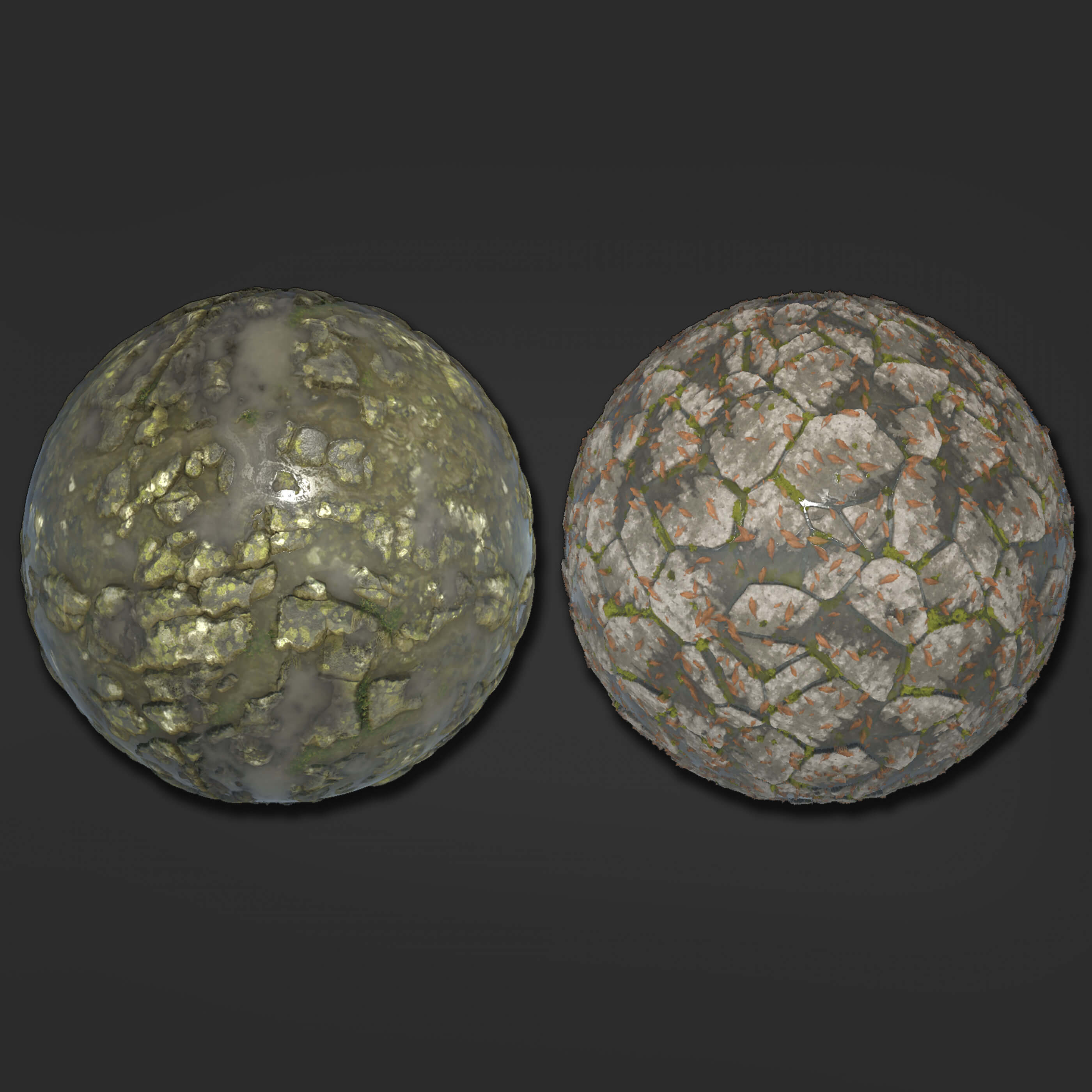 Ground Materials Vol. 1 - 3D Material or Shader by netleon